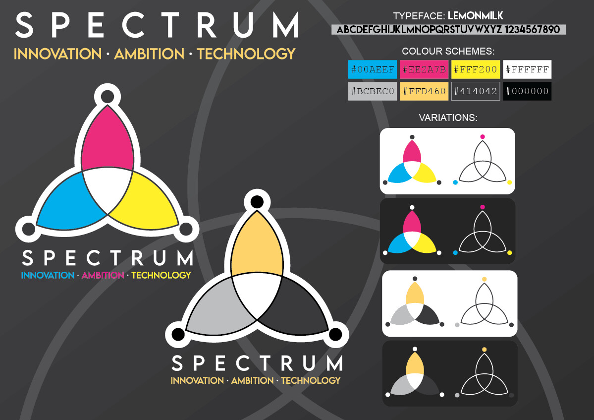 ArtStation - SPECTRUM logo design for STEAM Academy