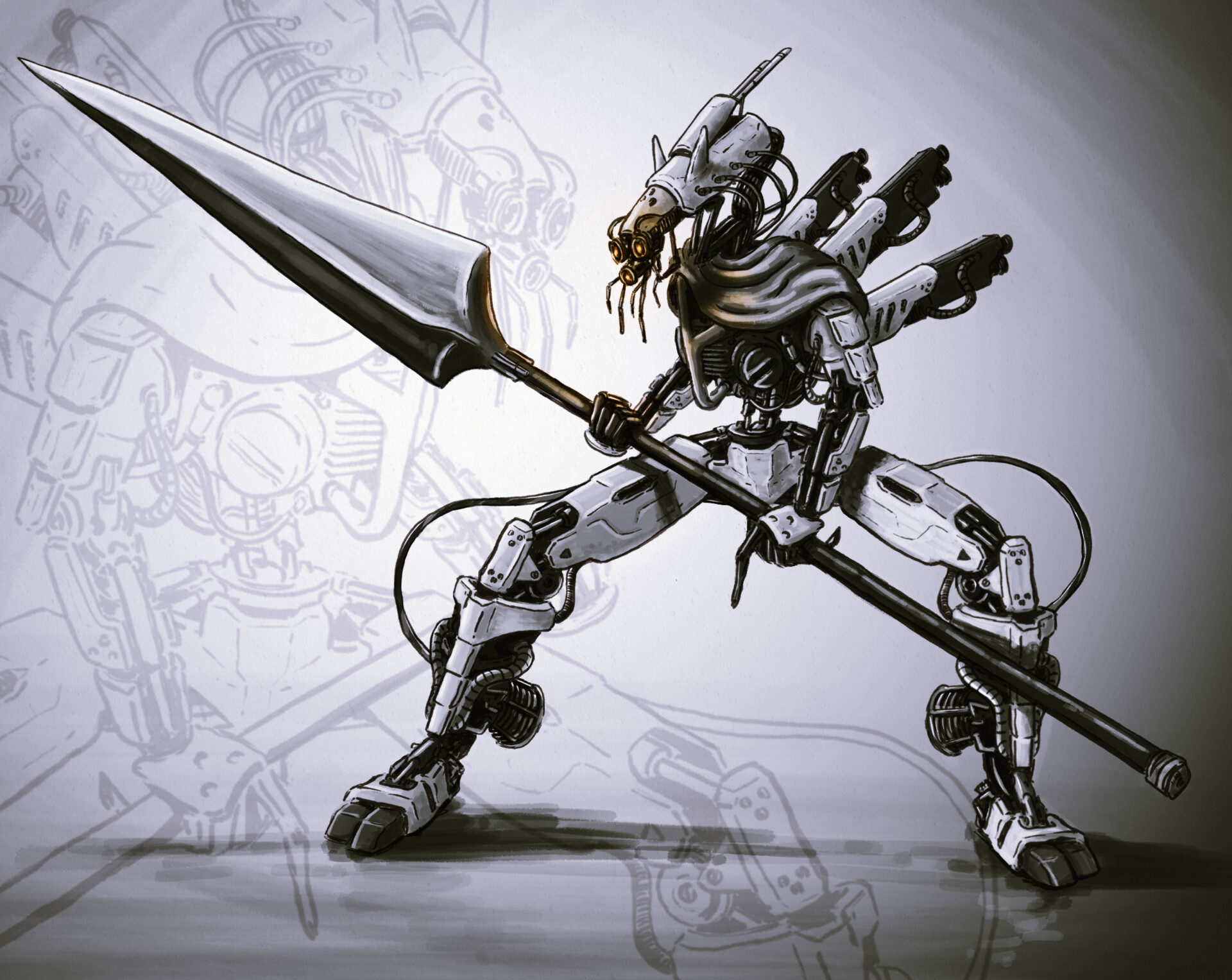 ArtStation - Mech Hunters