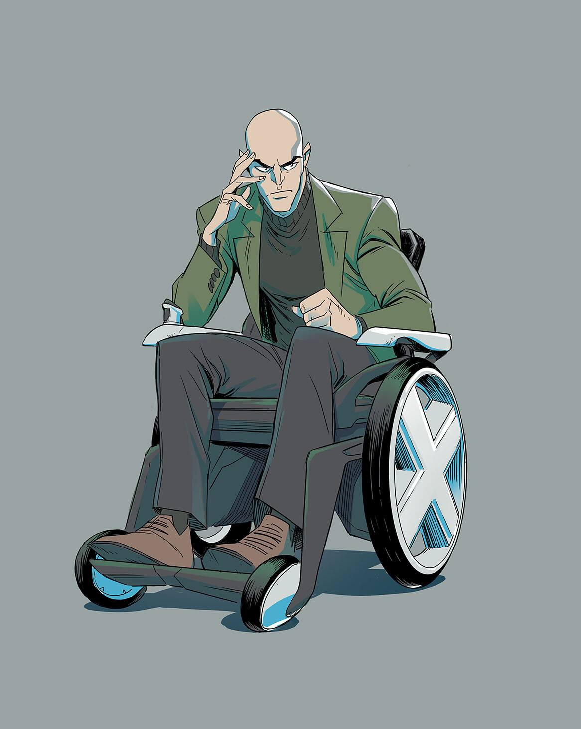 ArtStation - X-Men: Evolution - Professor X
