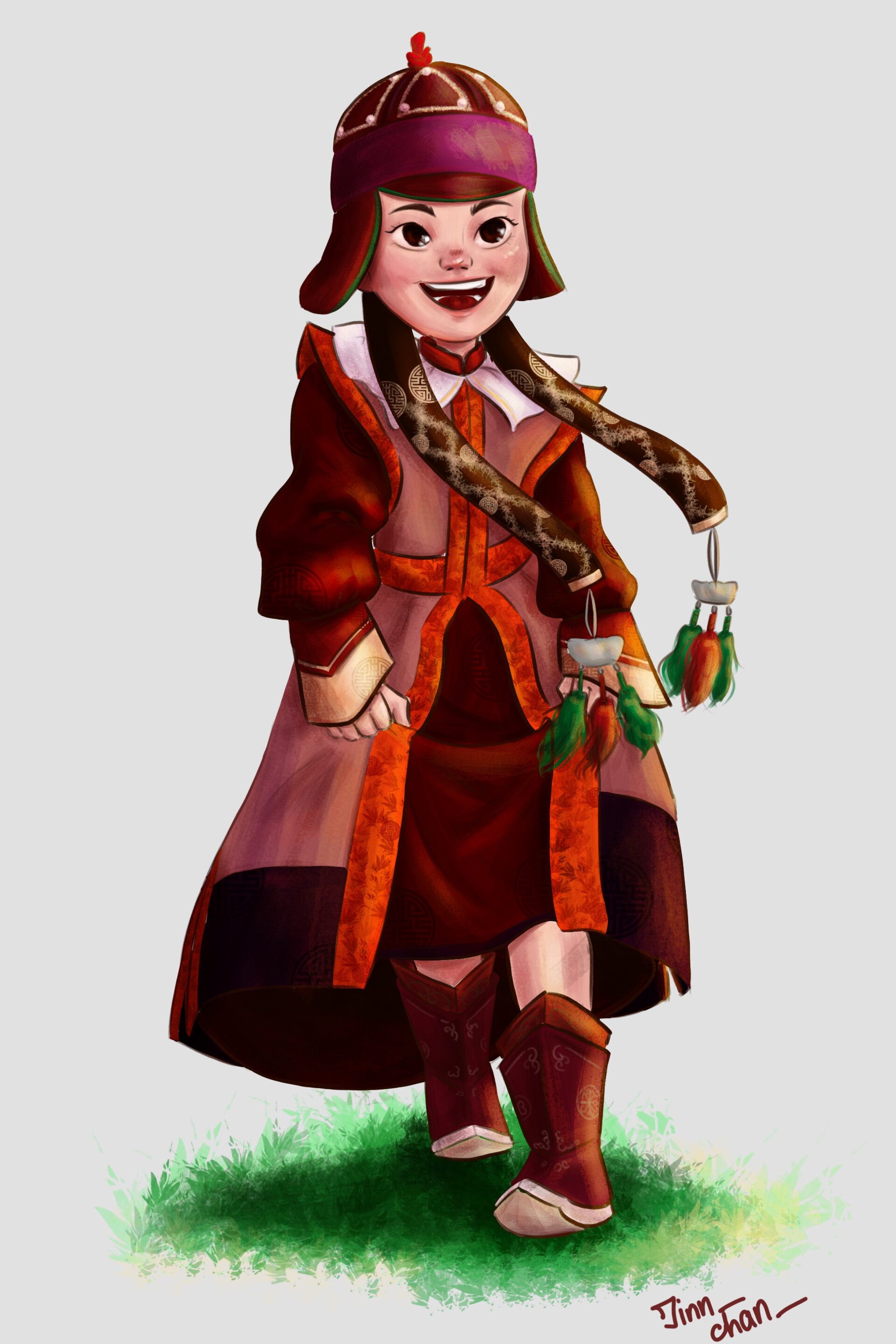 ArtStation - Uriankhai (mongolian) queen