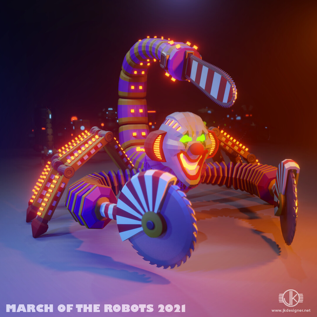 ArtStation - March of the Robots 031821
