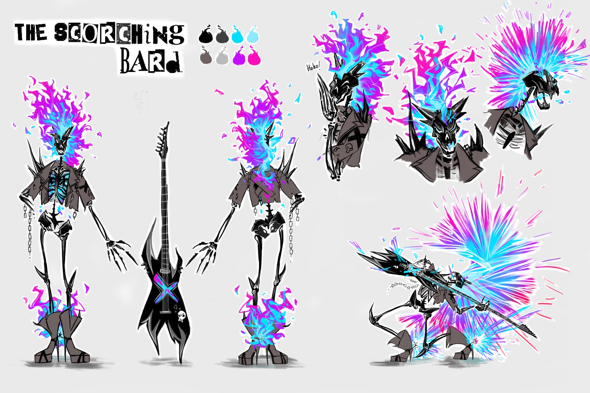 ArtStation - The Scorching Bard