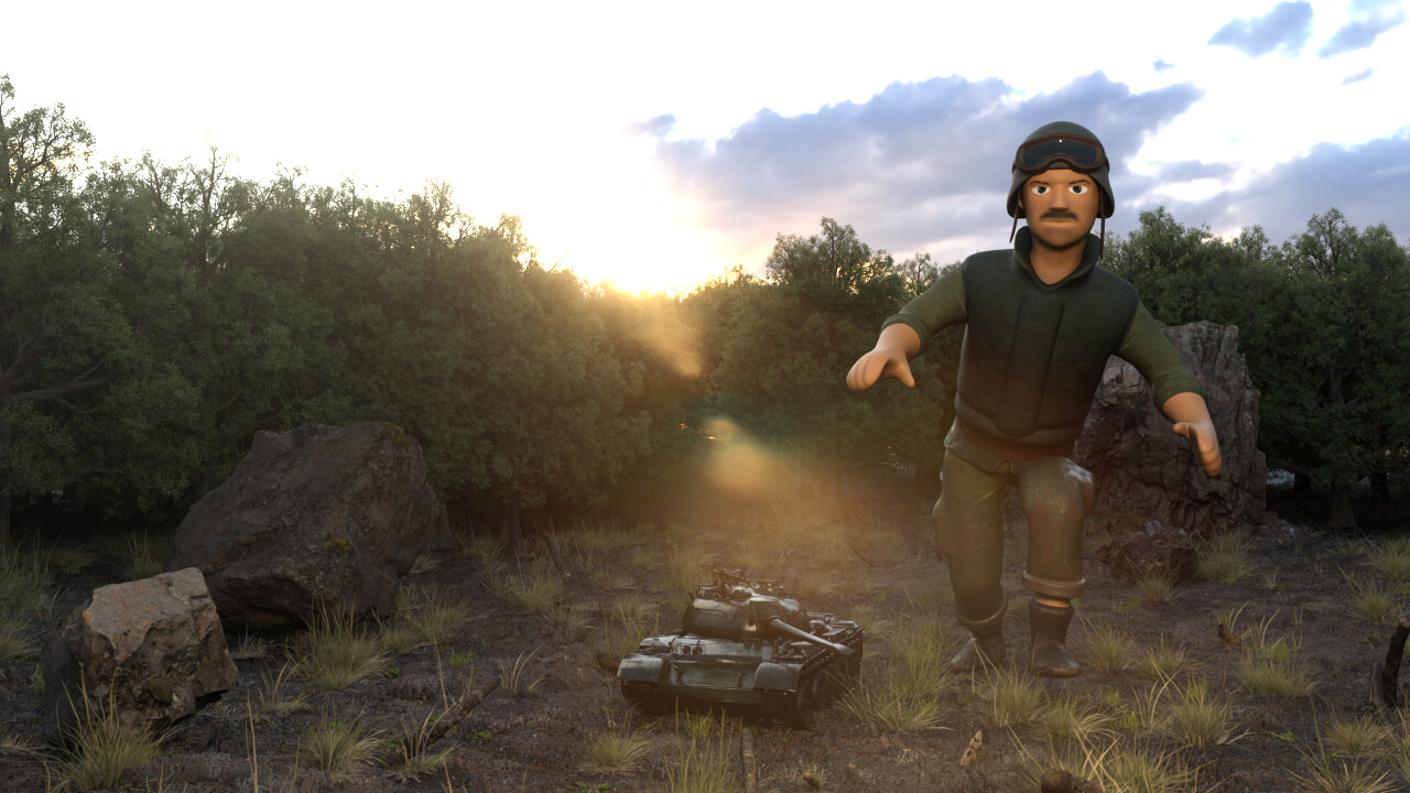 ArtStation - Giant Soldier