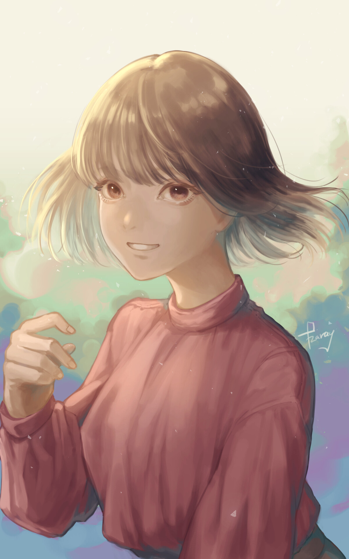 ArtStation - spring girl