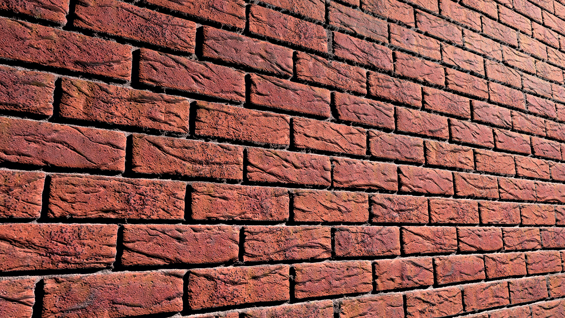 Brick Wall Street Night