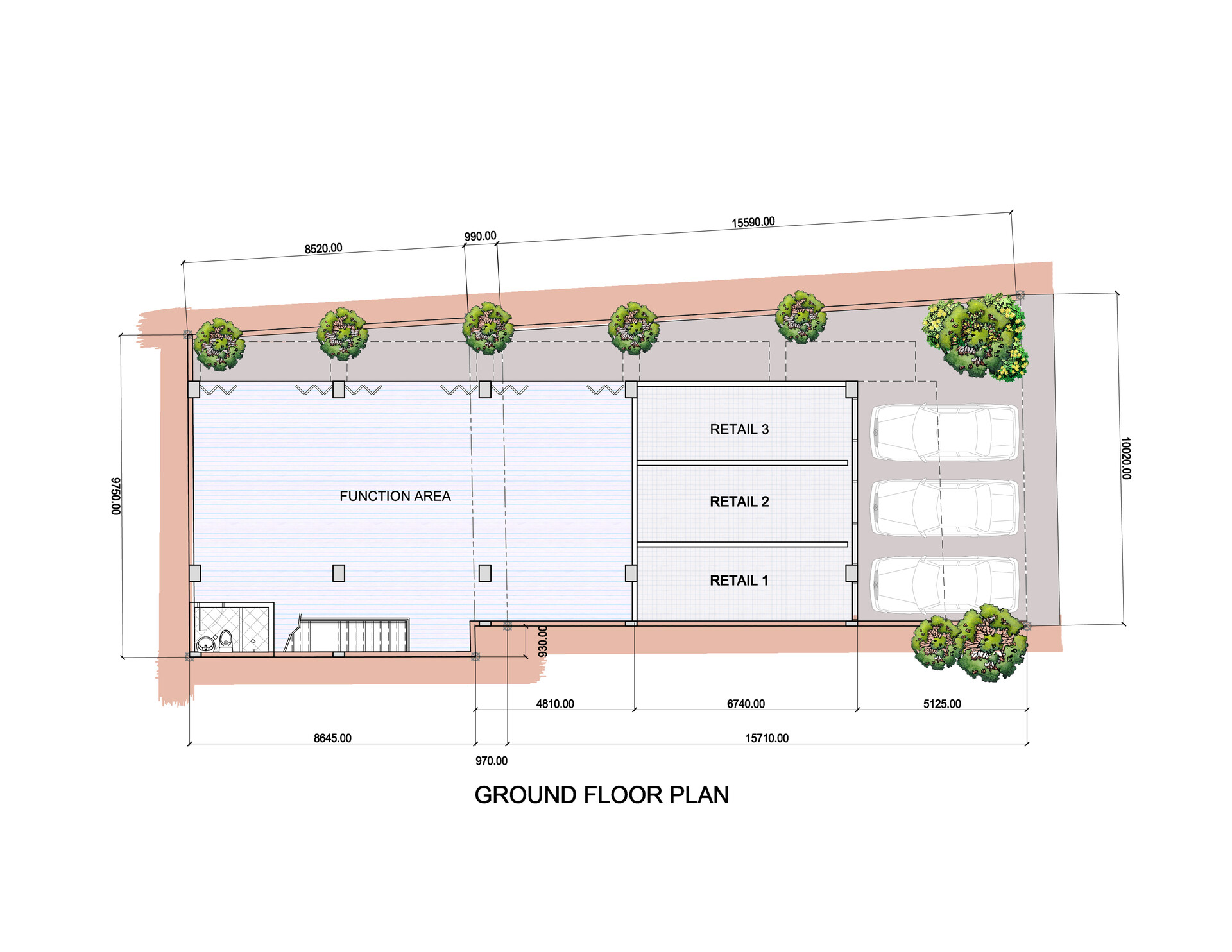 ArtStation - 2D Graphics for Architecture Plan