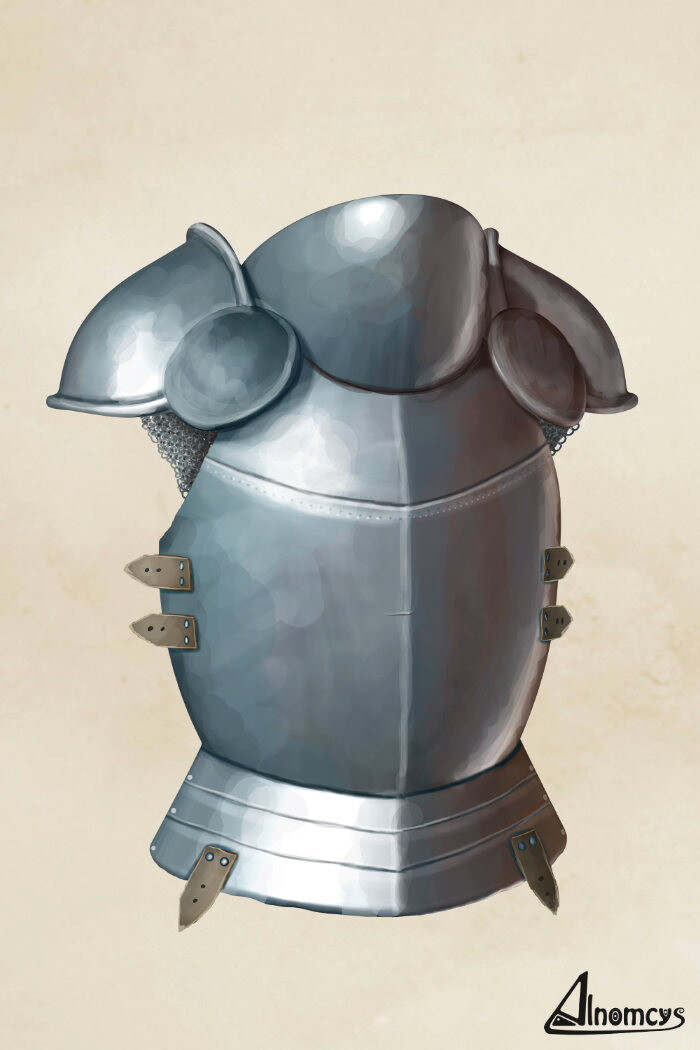 ArtStation - Prop - plate armor
