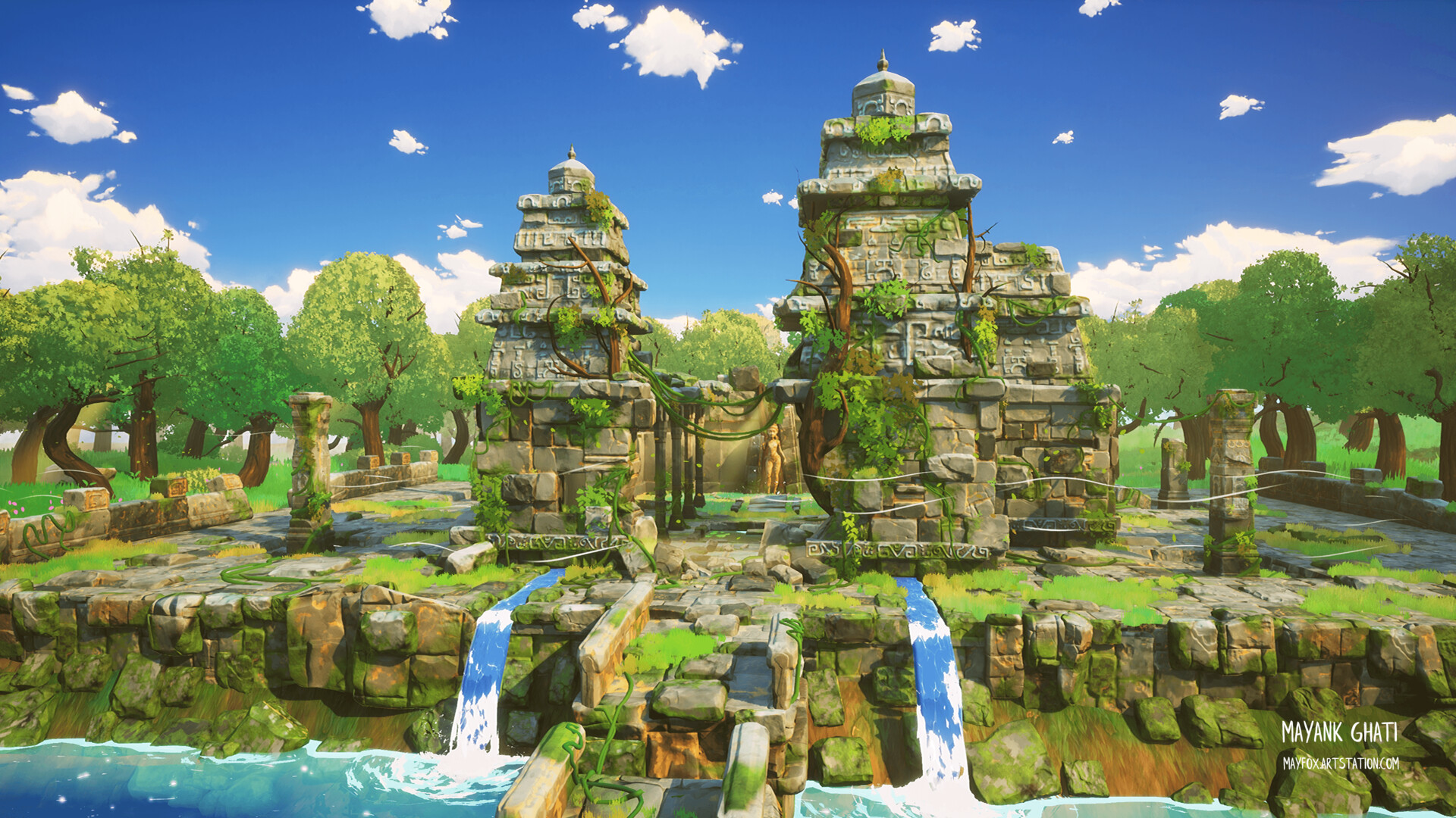 Minecraft Earth Temple