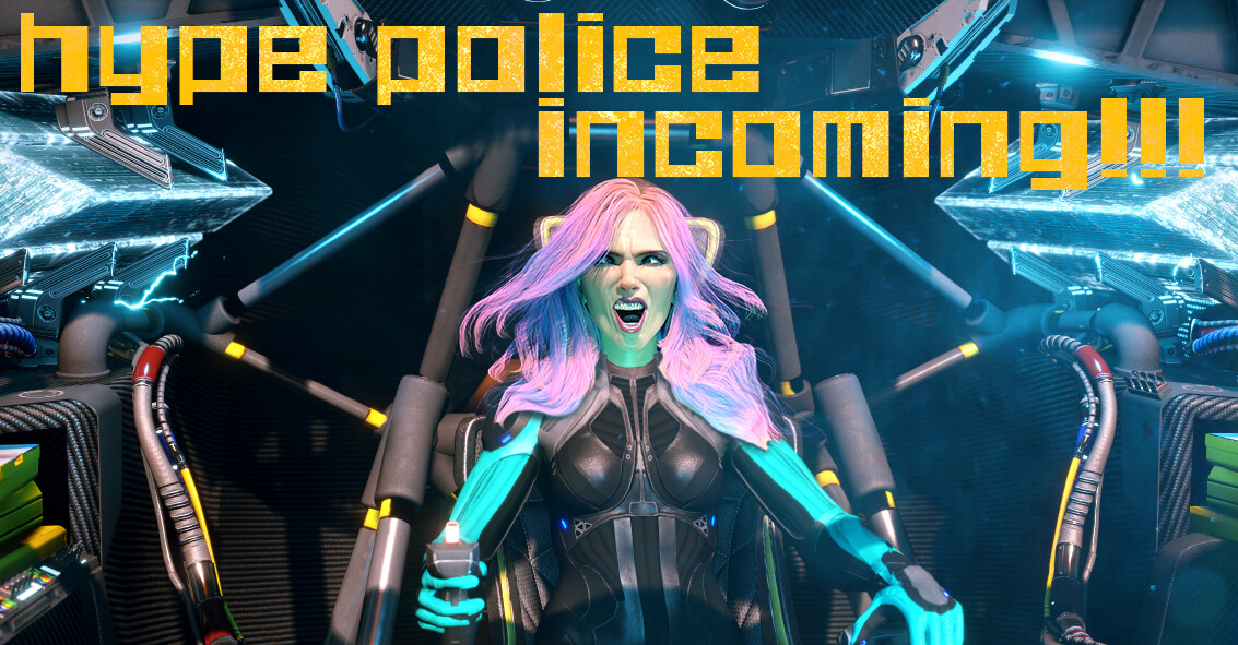 ArtStation - Hype Police Incoming Odyssey Incoming