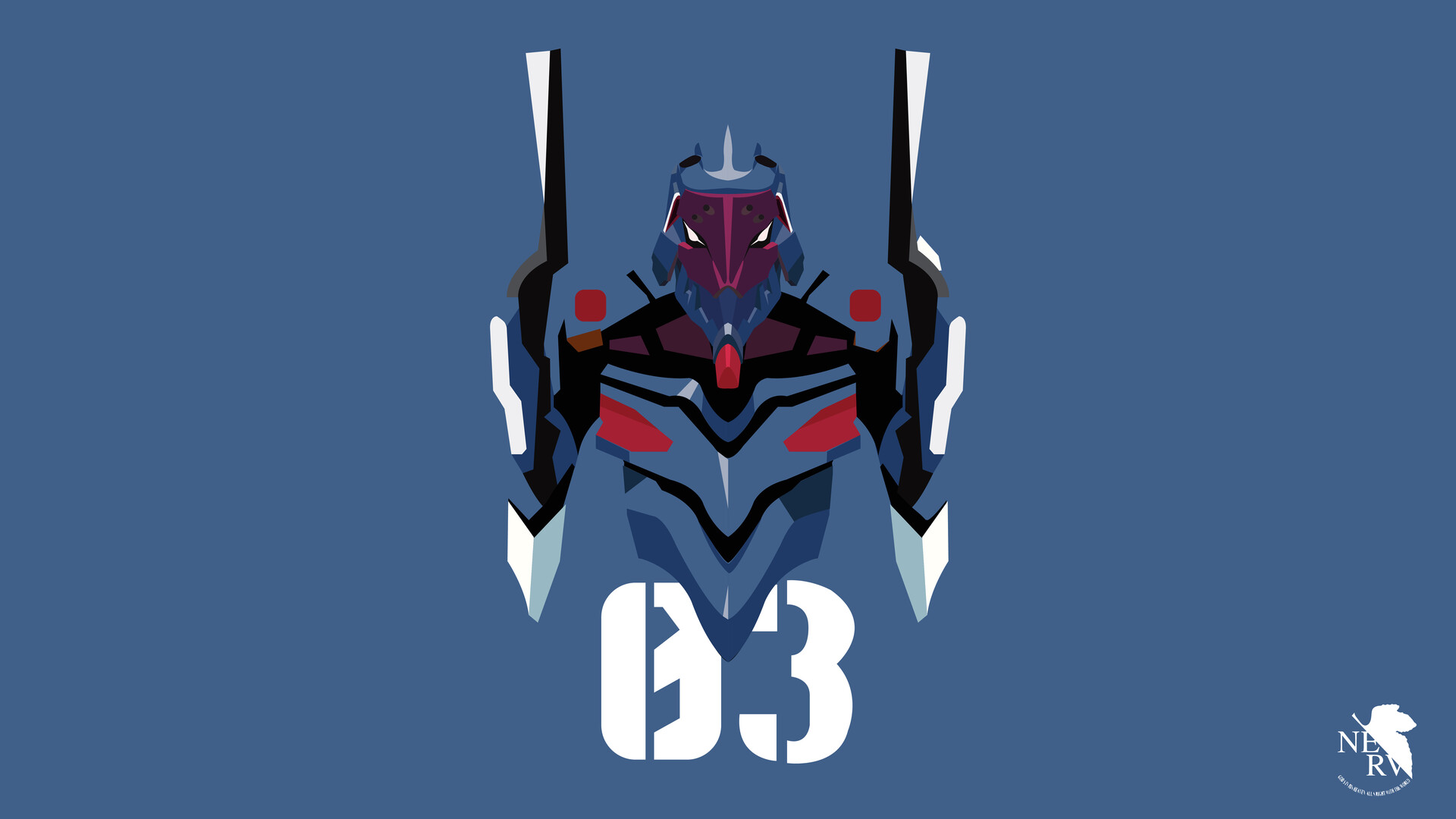 Joel Wong - Evangelion Unit-00 to Unit-04