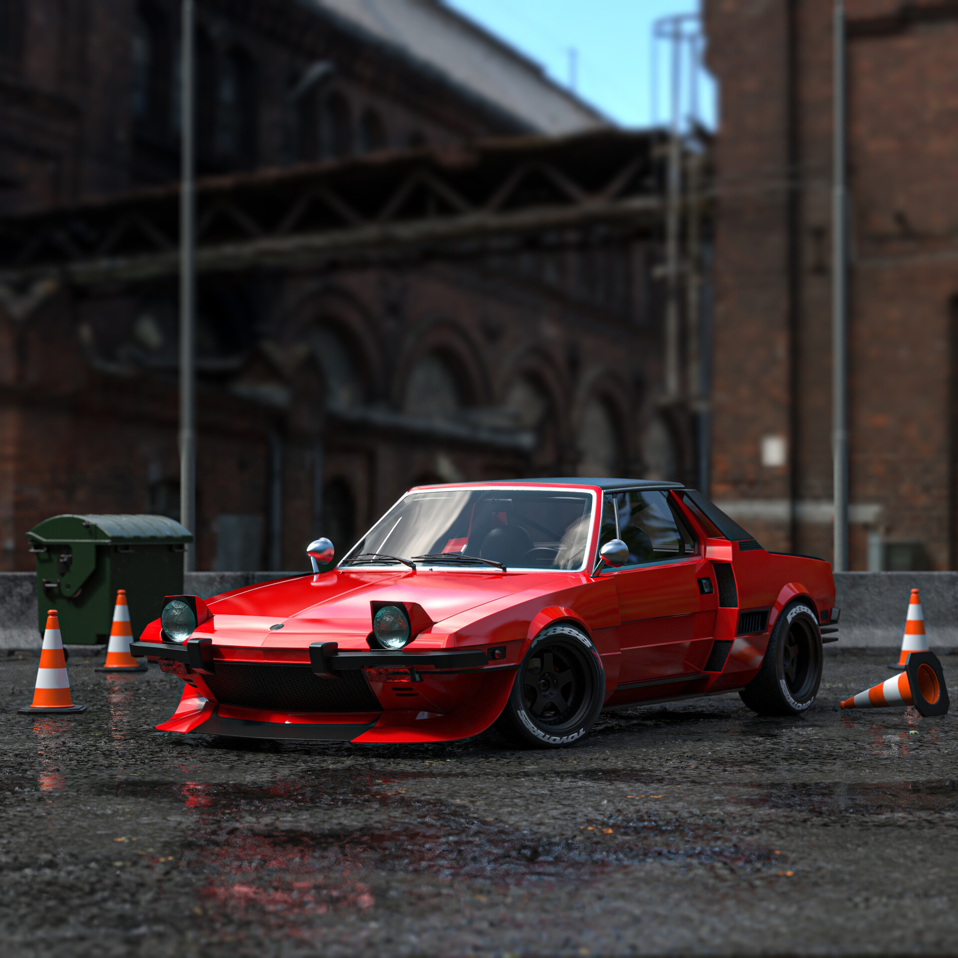 Federico Zimbaldi - Fiat x1/9 Body Kit concept