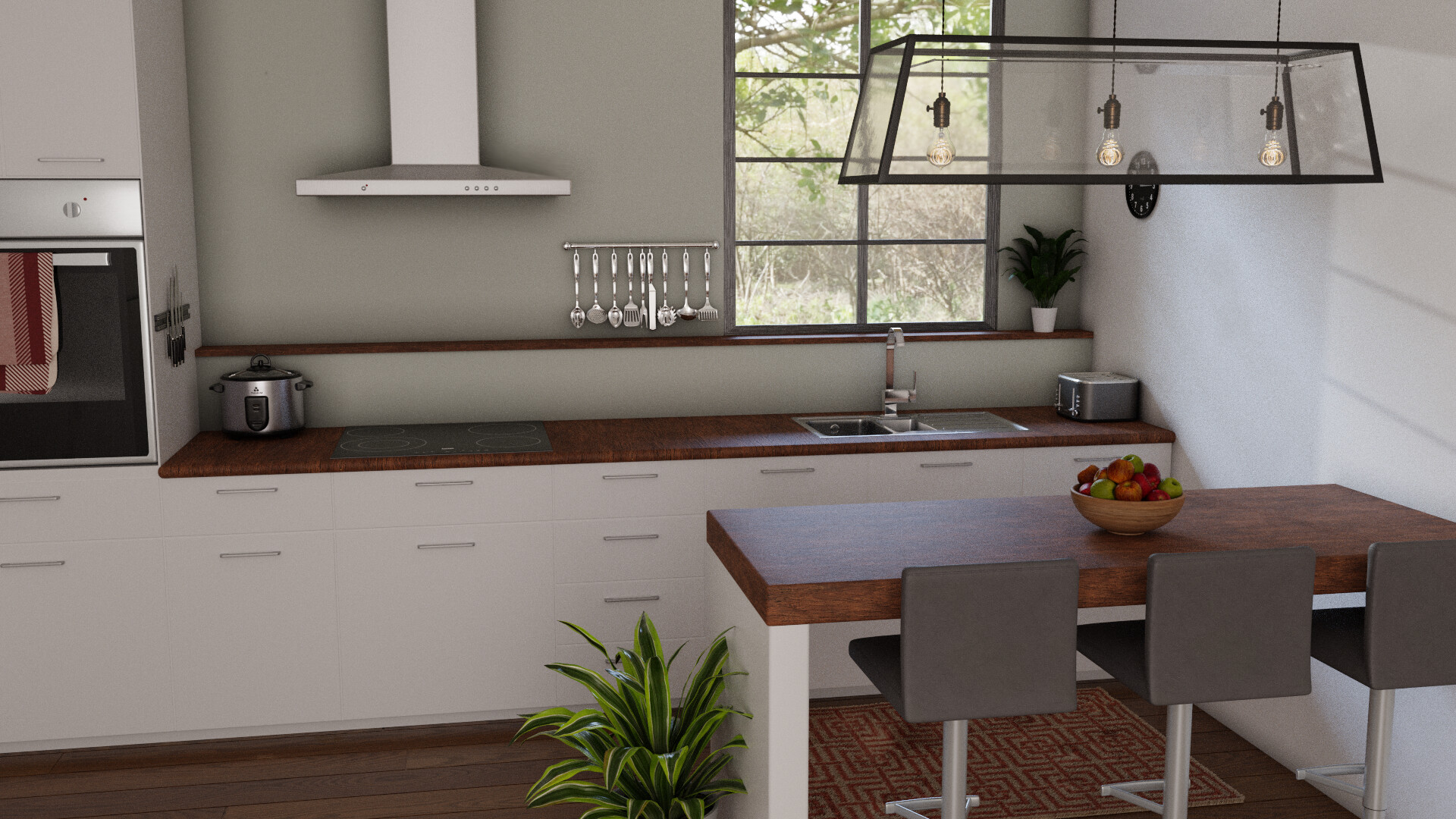 ArtStation - Conceptual Kitchen Design