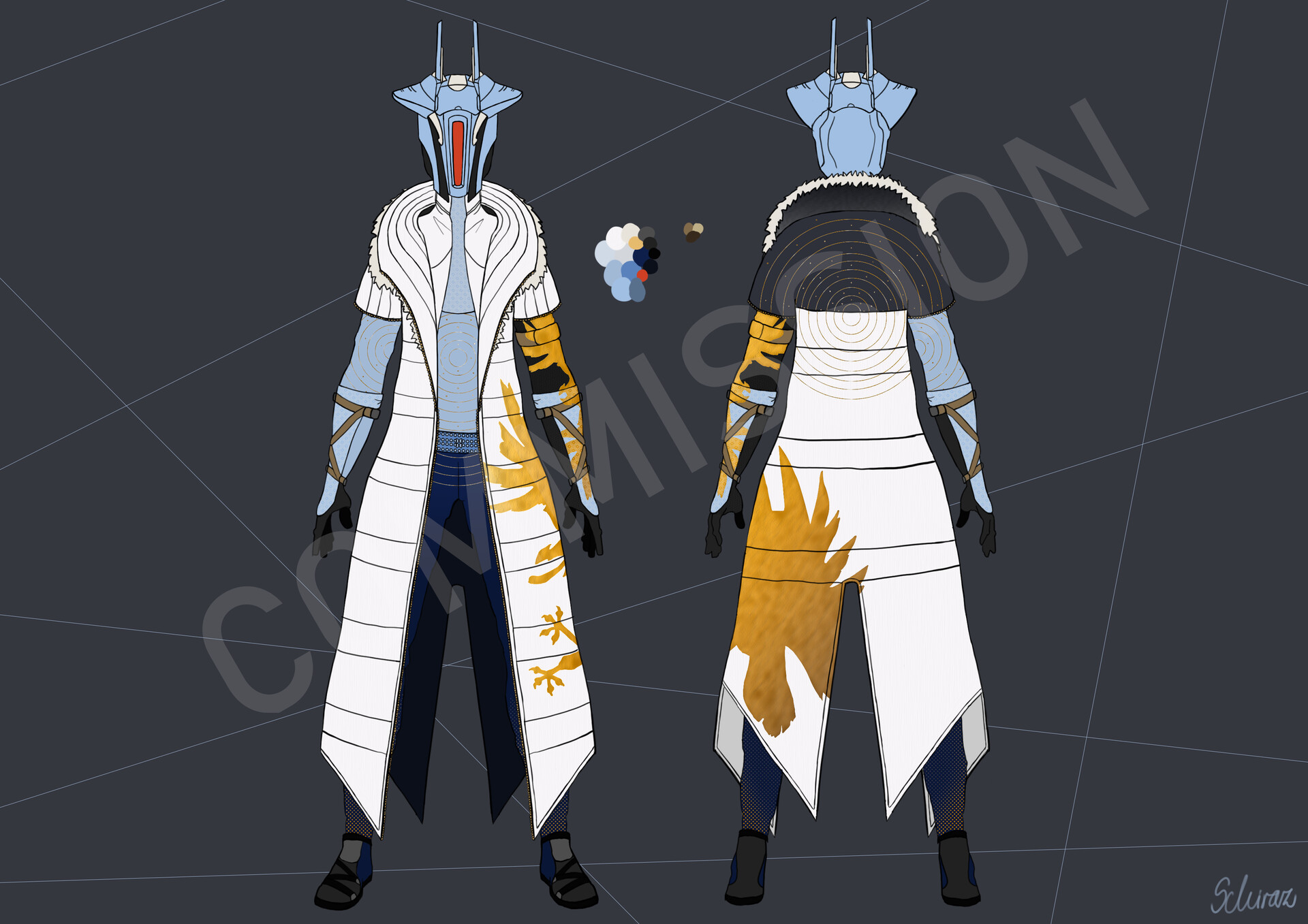 ArtStation - [Destiny 2] [OC] [Commission] Ren