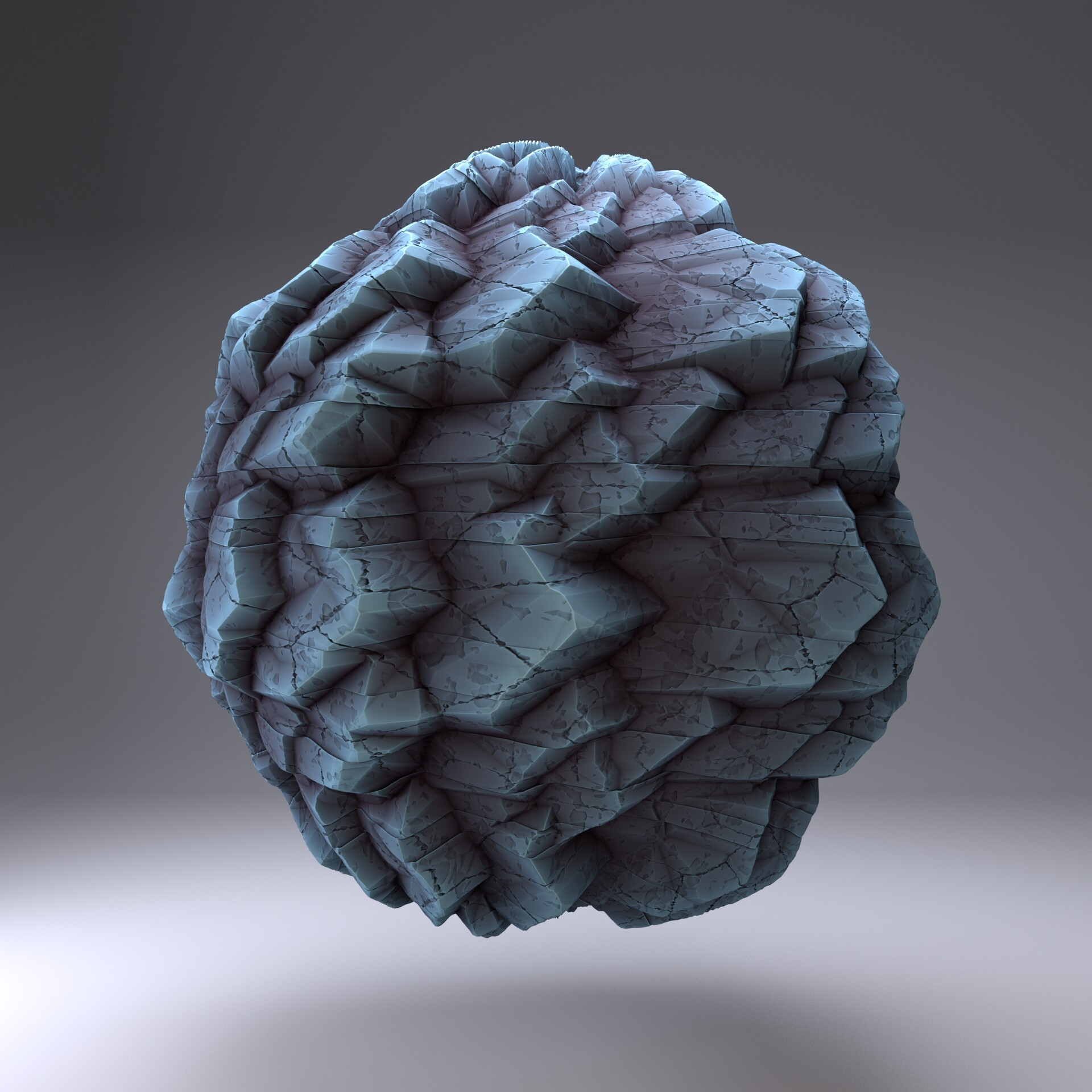 ArtStation - Stylized rock made on Substance Designer