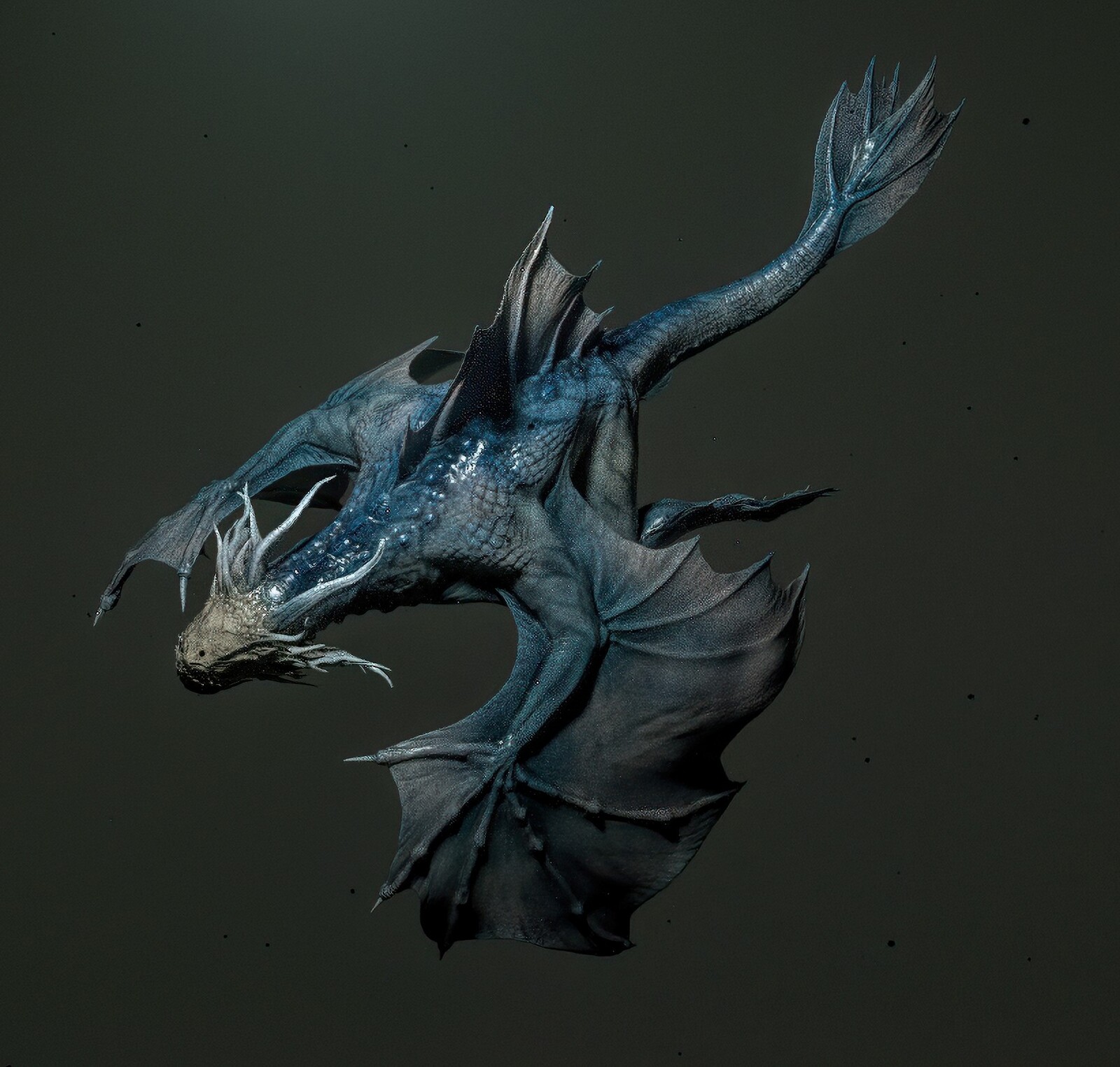 Luca Malisan - Abyssal Dragon - Fantasy creature