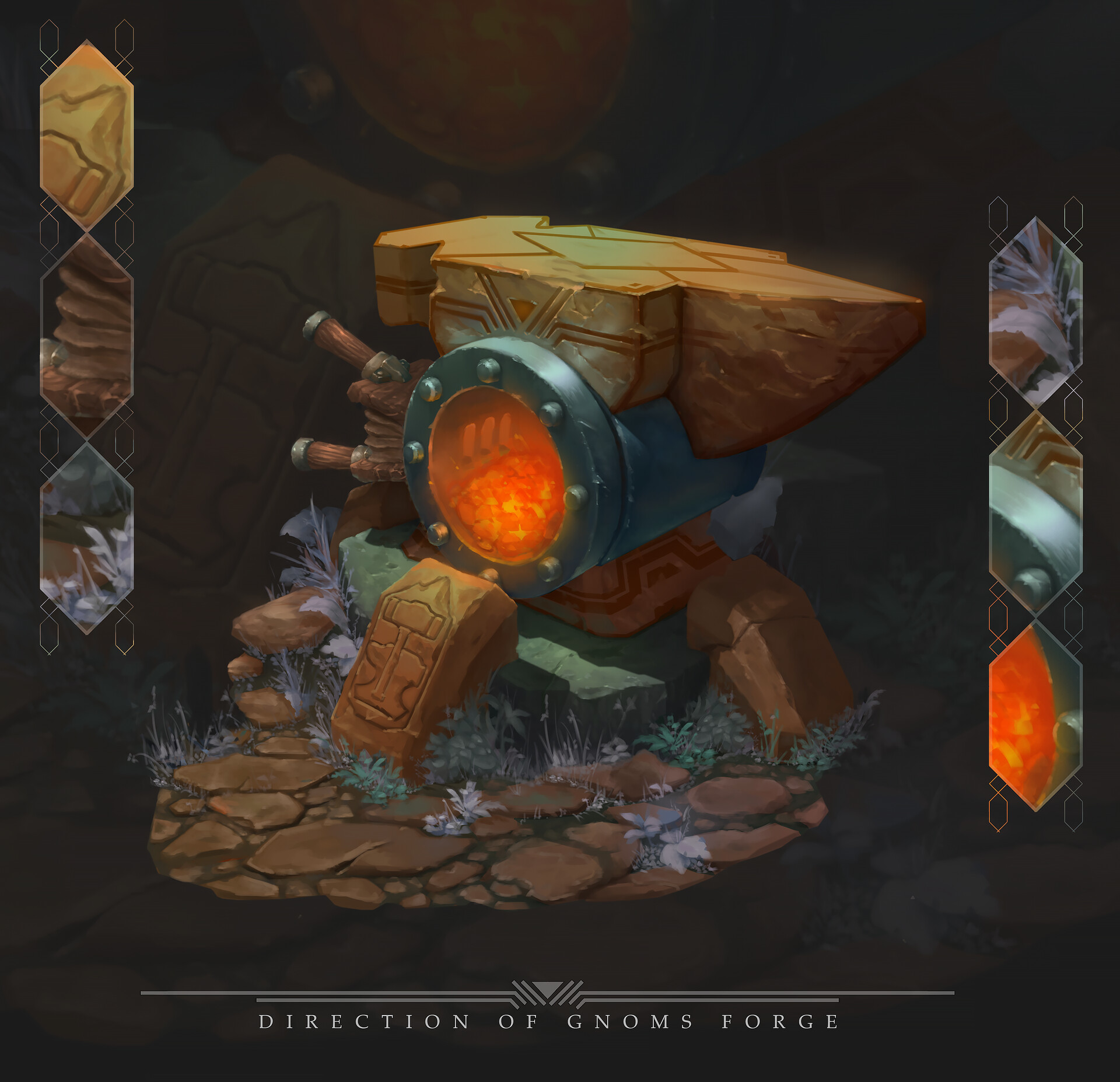 ArtStation - DIRECTION OF GNOMS FORGE