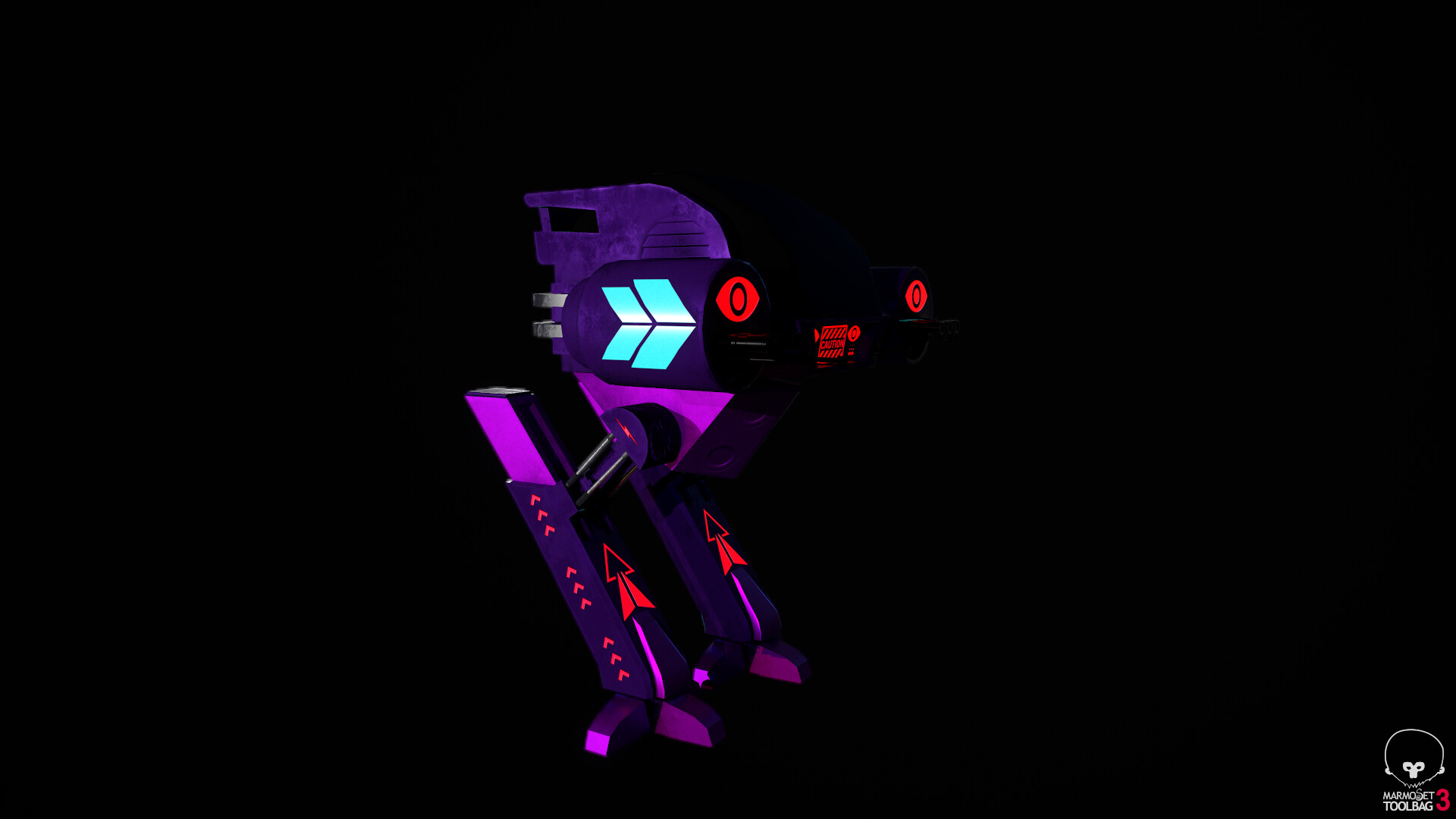 ArtStation - RoboCop Inspired Mech