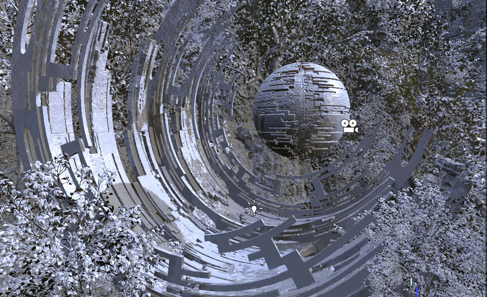 Mike Engstrom - Sci-Fi Game (Sphere) , next gen