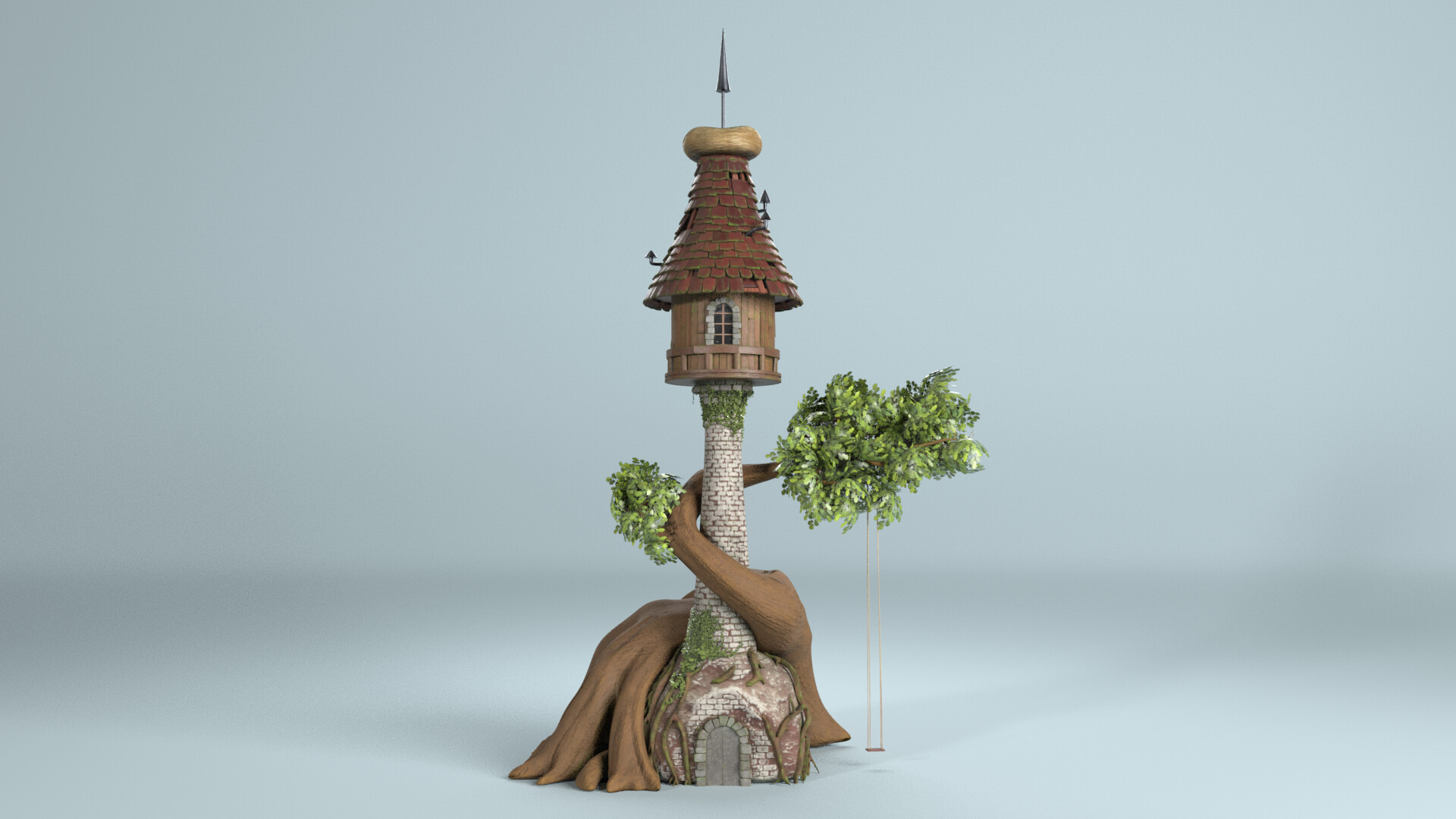Fantasy Forest Tower