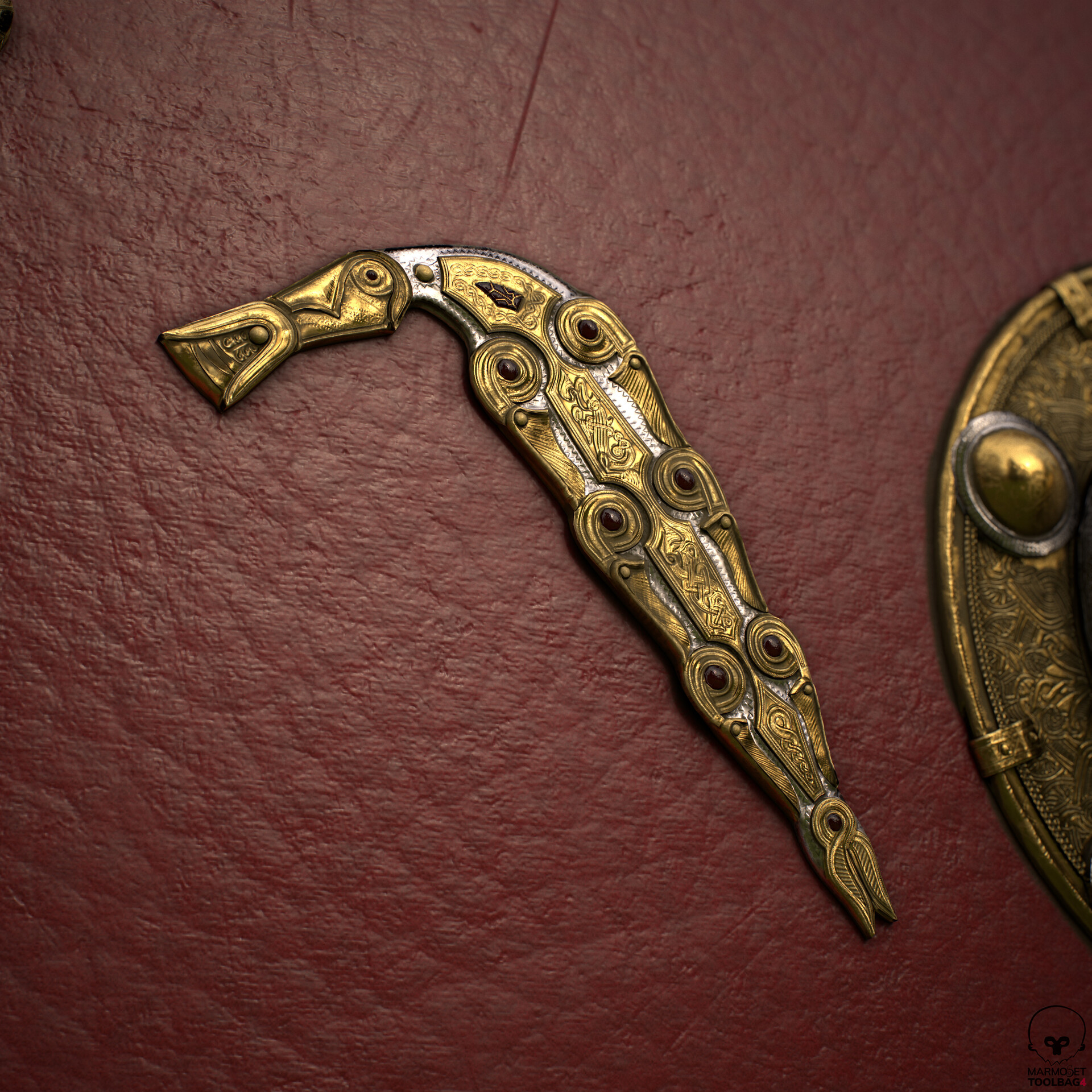 Josh Stoneley 3D Art - King Rædwald's Shield (Realtime)