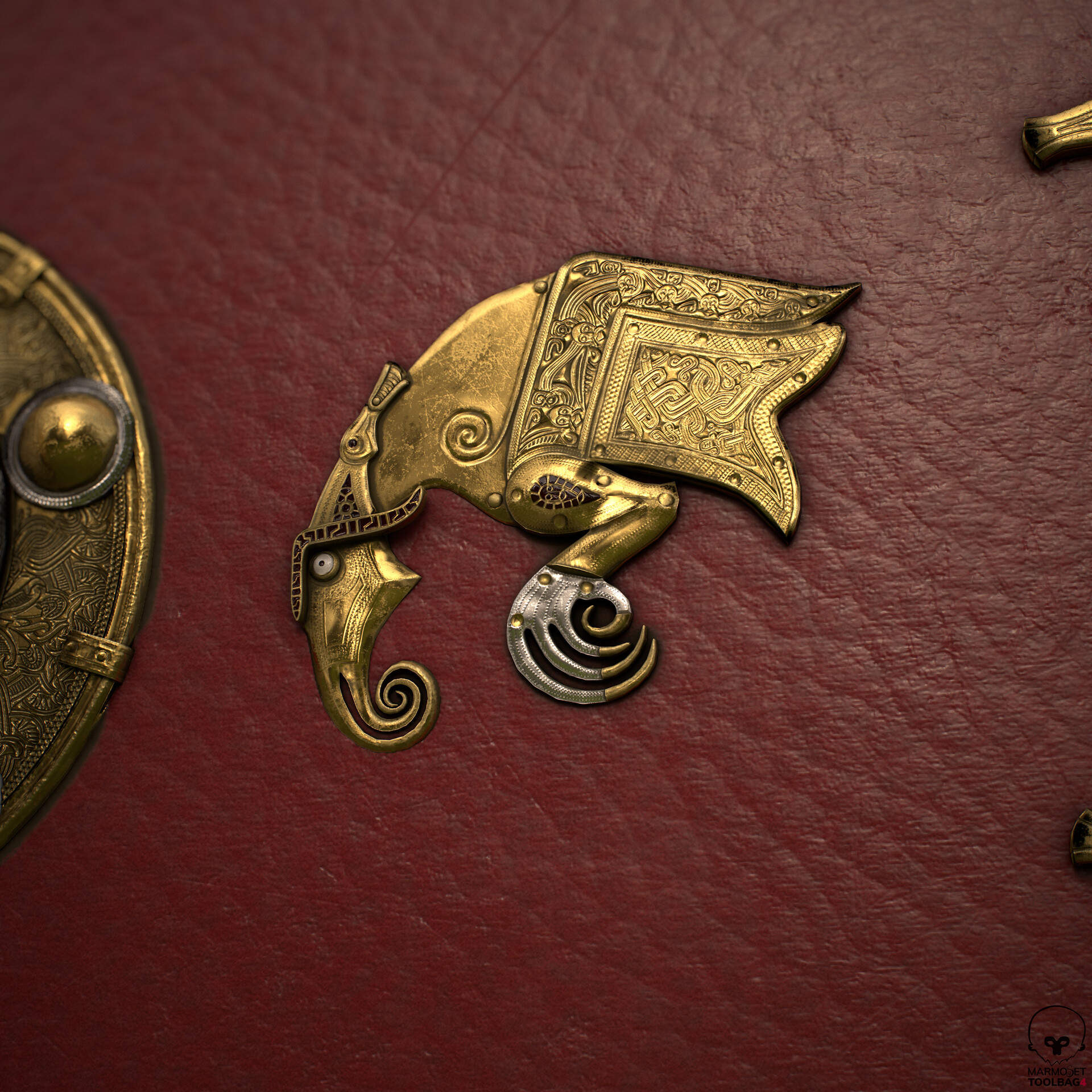 Josh Stoneley 3D Art - King Rædwald's Shield (Realtime)