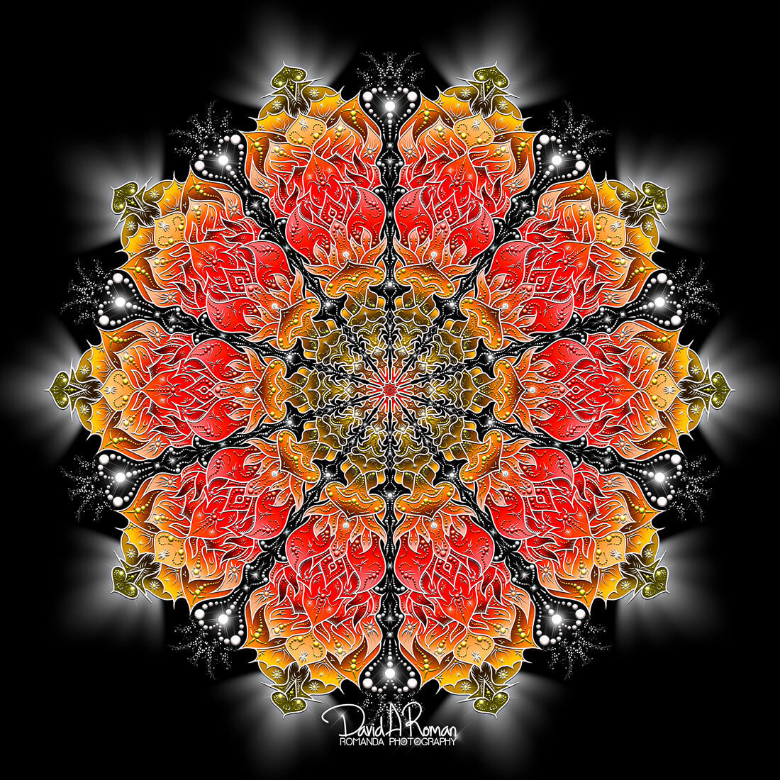 how to draw mandala photoshop