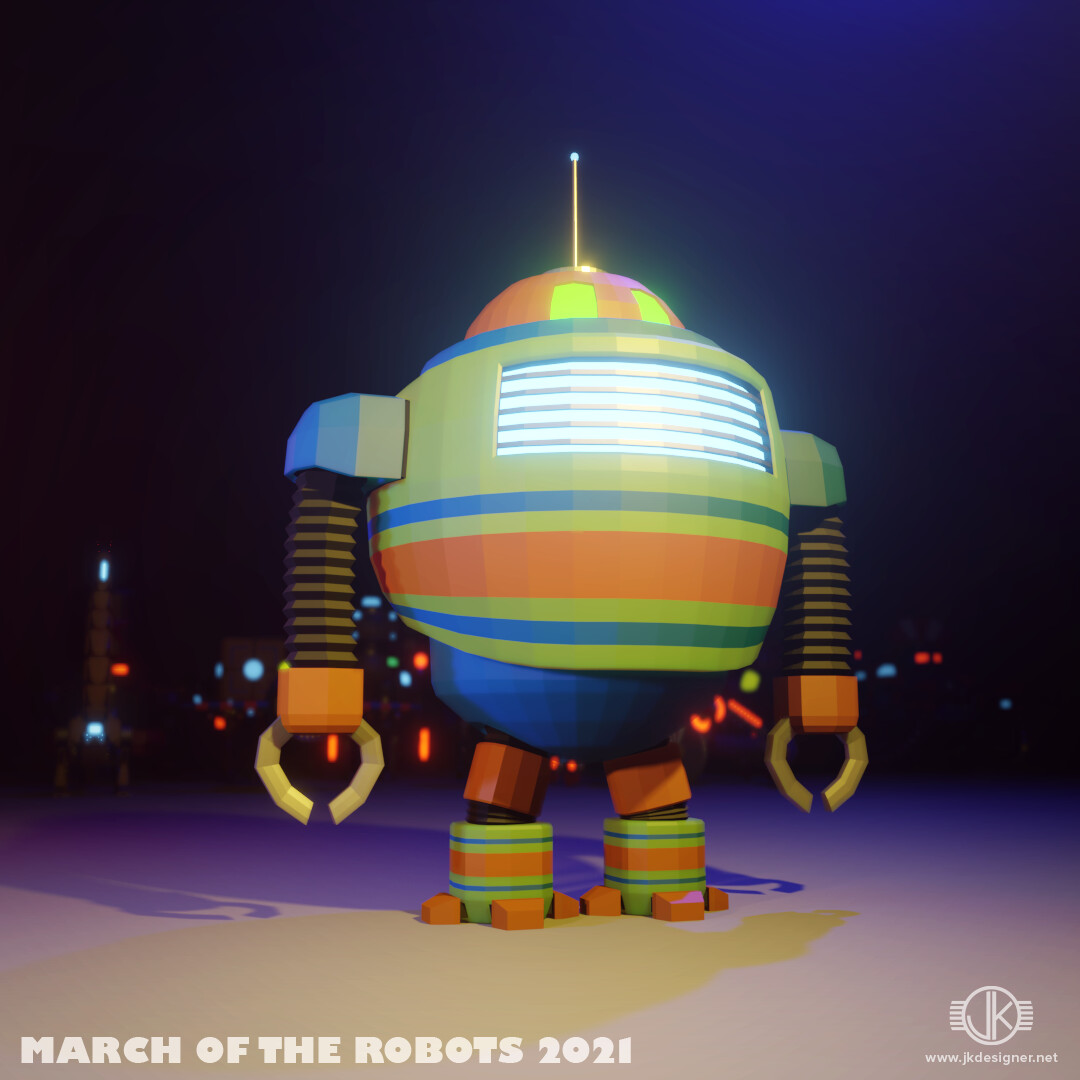 ArtStation - March of the Robots 031921