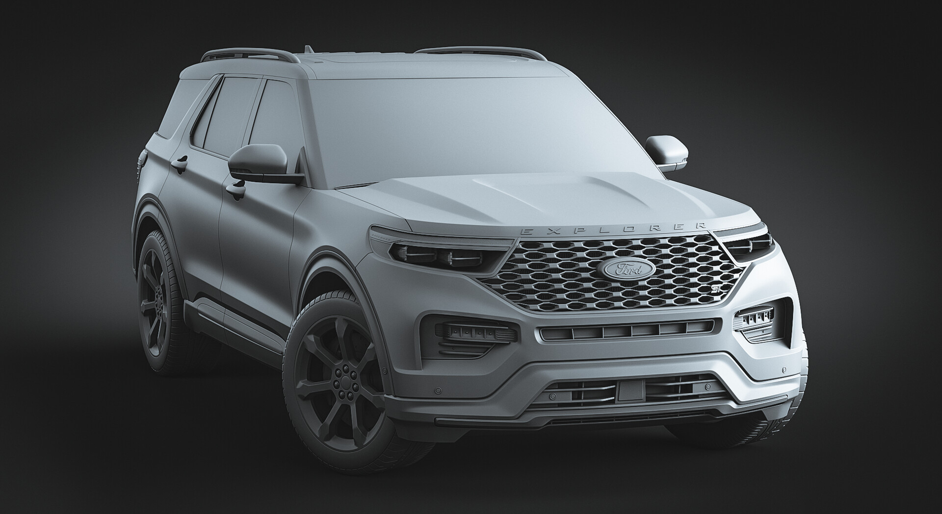 ArtStation - Ford Explorer ST 2021