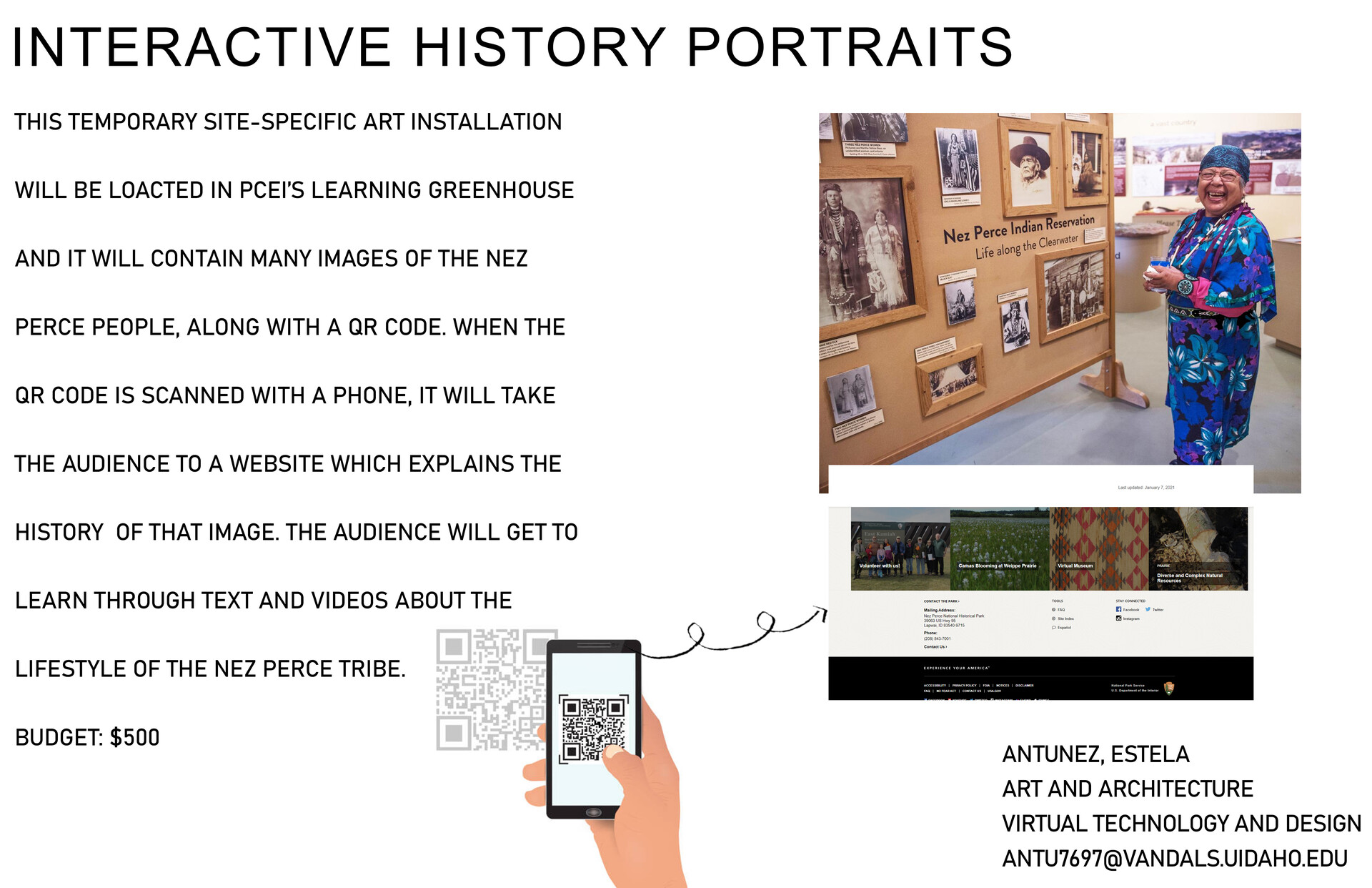 ArtStation - Interactive History Portraits
