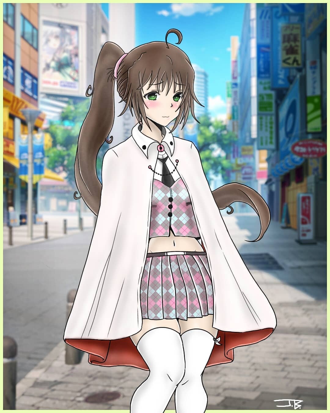 ArtStation - Original Anime Character Concept