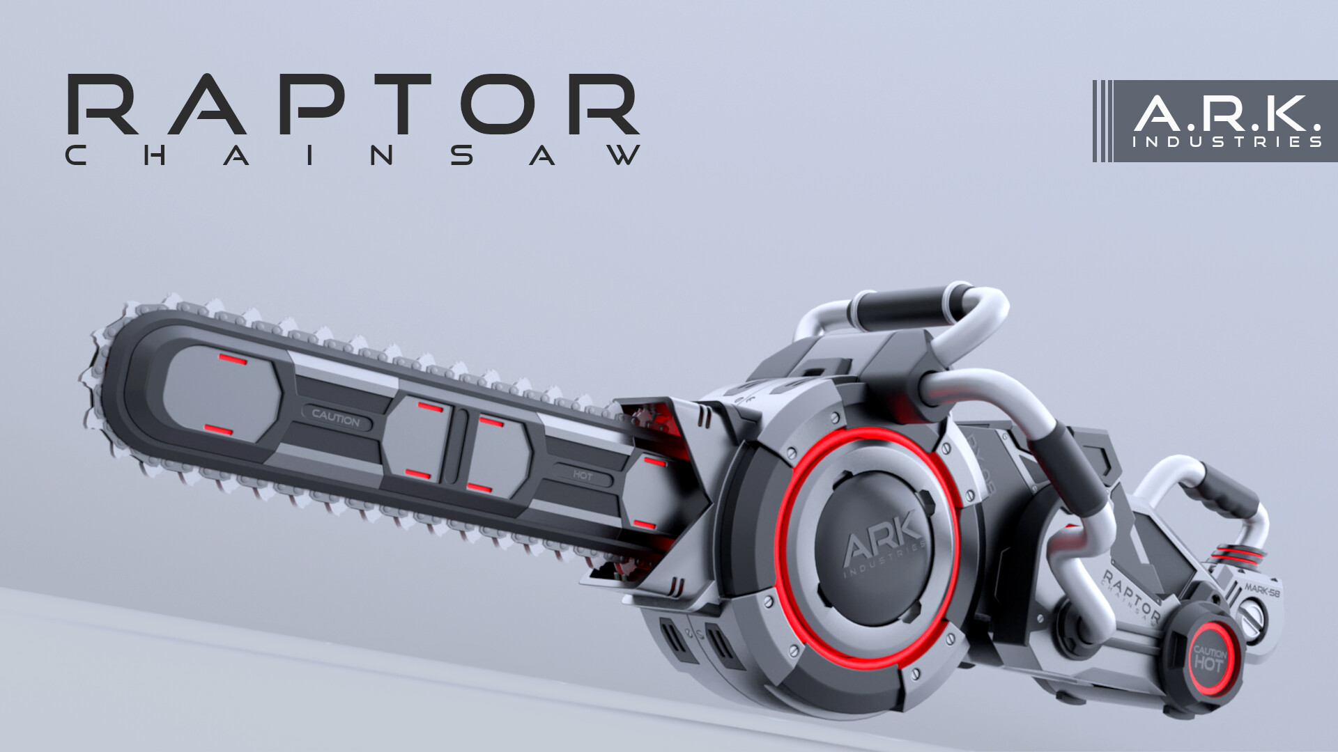 ArtStation - RAPTOR Chainsaw