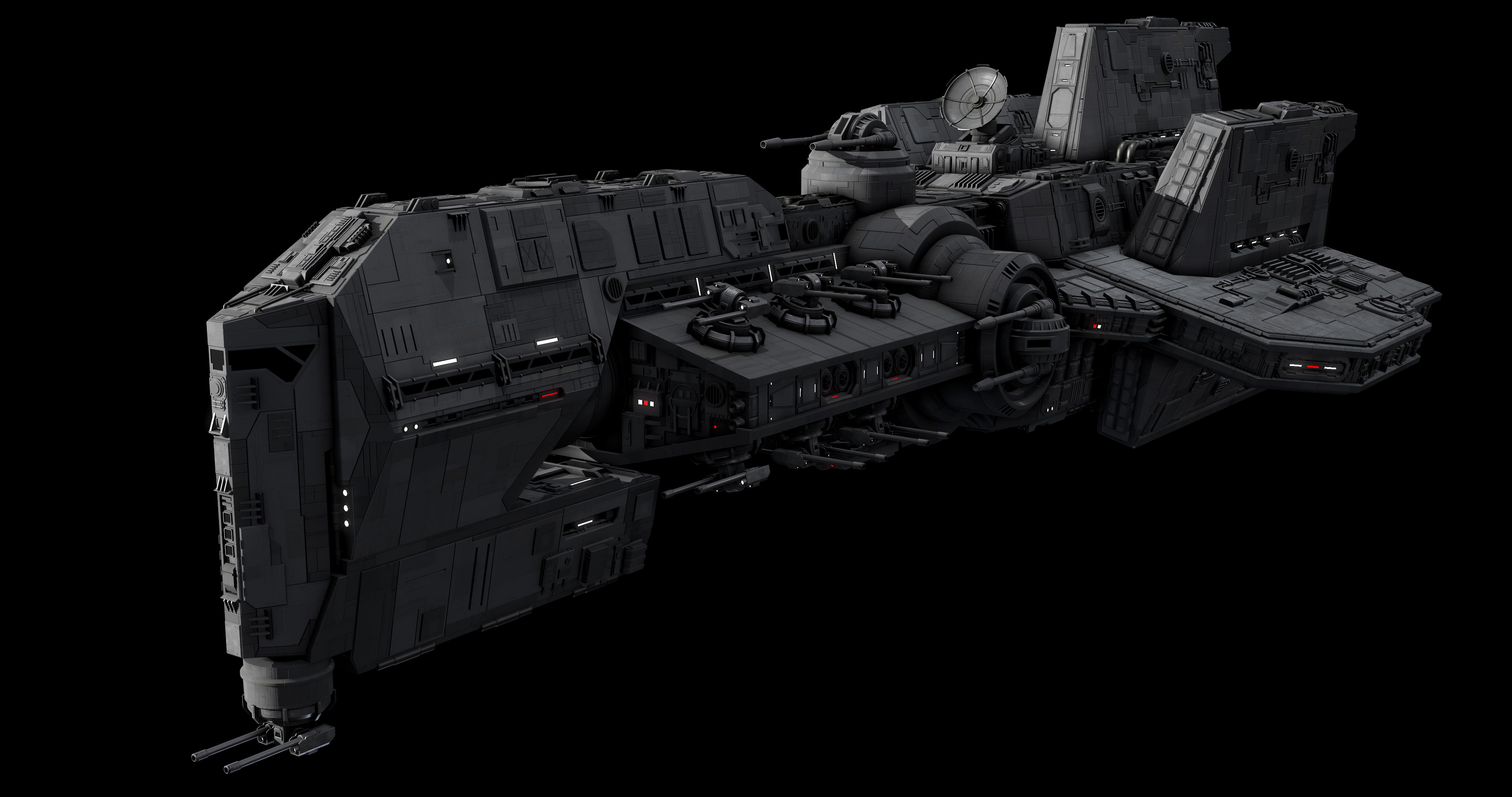 Steven Ta - Imperial Crusader Class Corvette