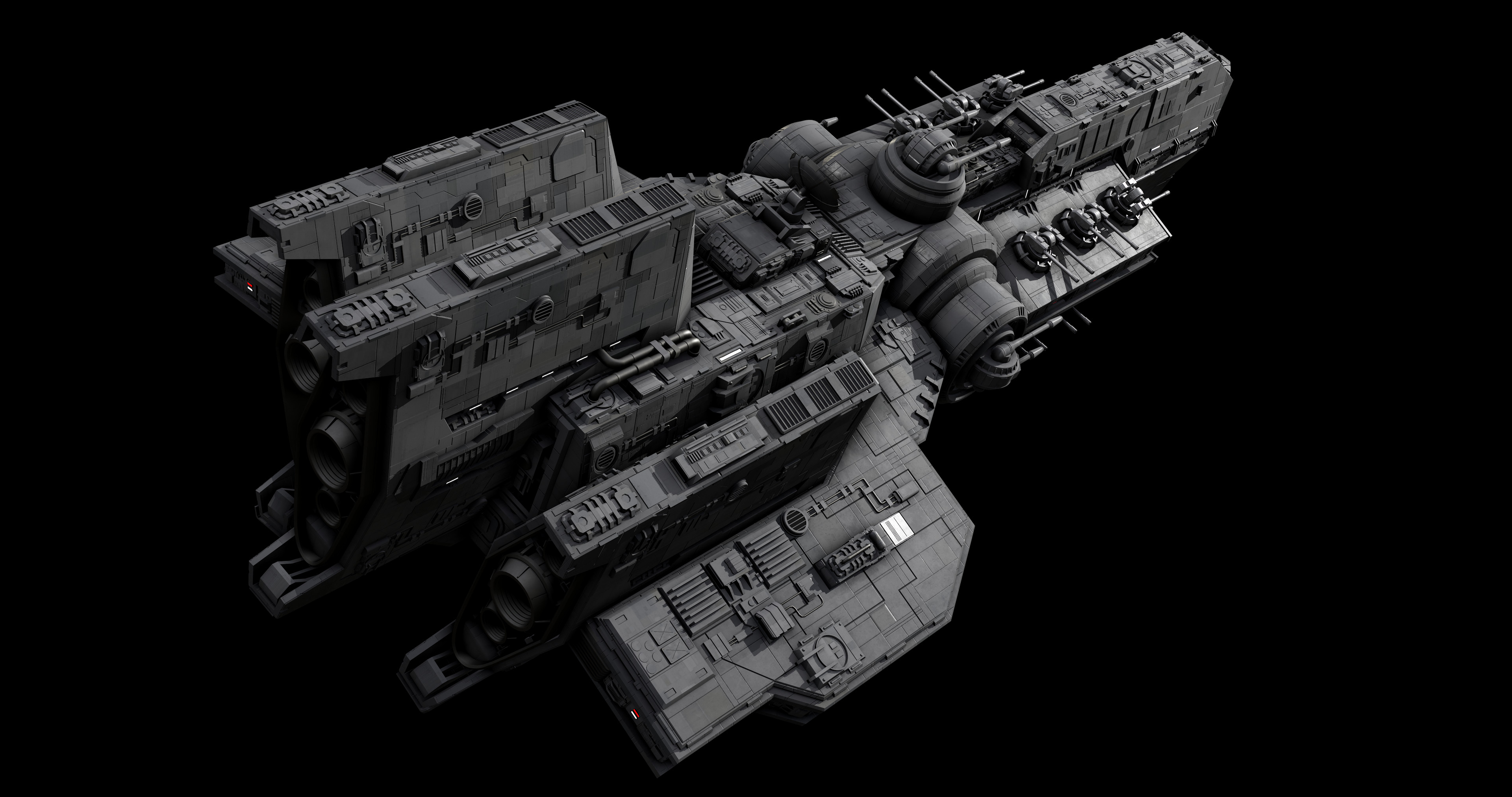 Steven Ta - Imperial Crusader Class Corvette