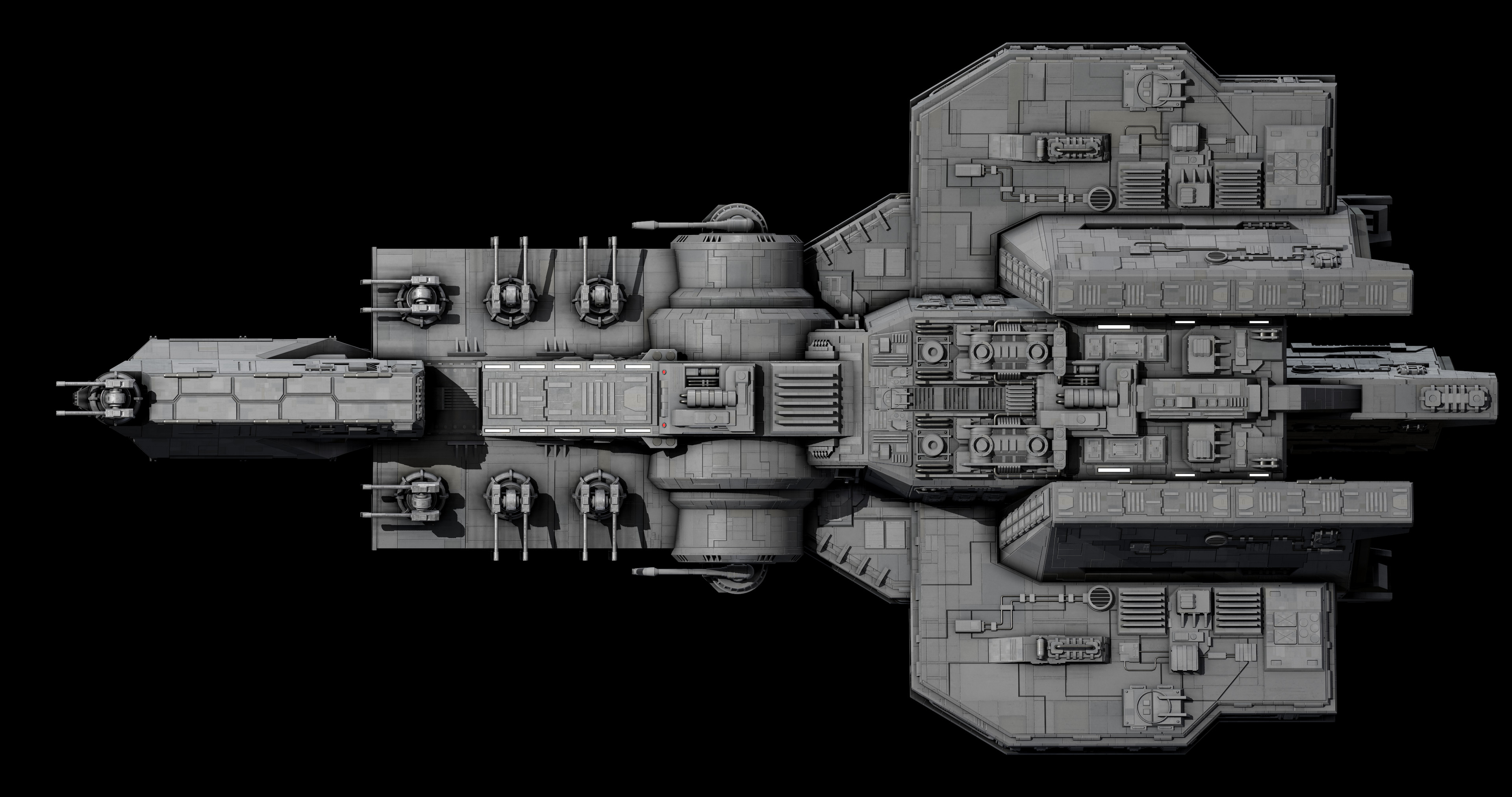 Steven Ta - Imperial Crusader Class Corvette