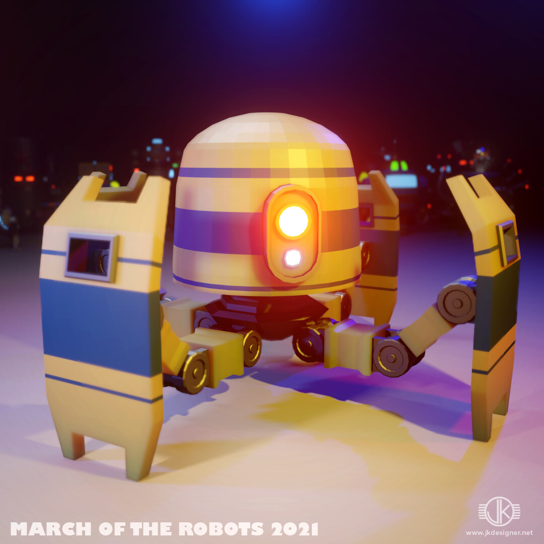 ArtStation - March of the Robots 032121