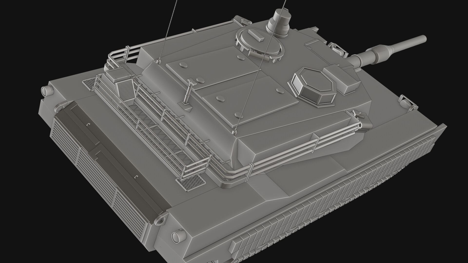 ArtStation - M1A2 Abrams Tank