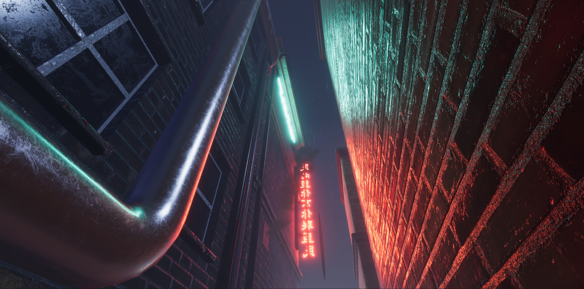 ArtStation - Alley Scene - In Engine (Unity)