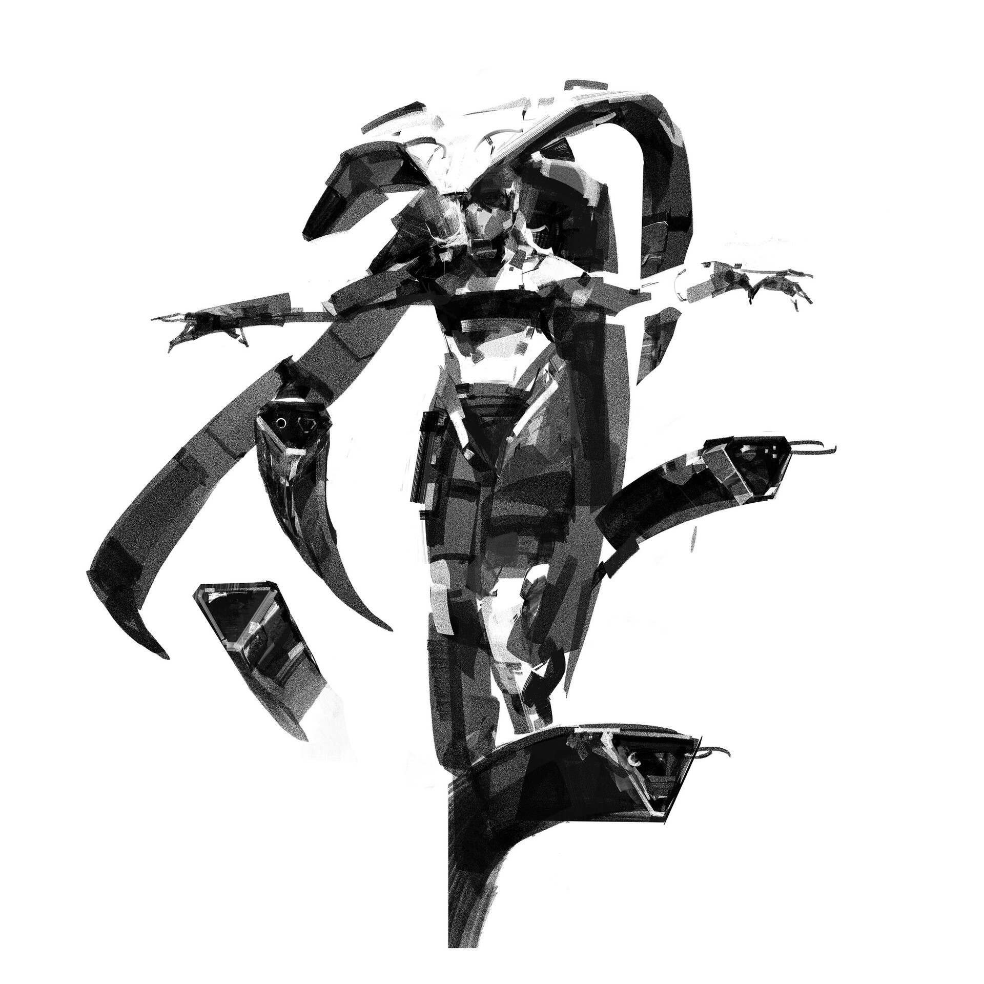 richard anderson. flaptraps art studio - MGS sketches!!