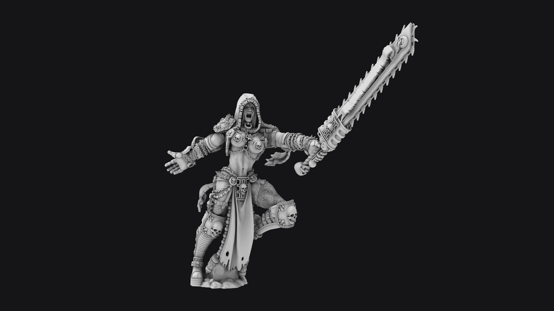ArtStation - GR086 • Female Repentia Sisters V6.0 • Warhammer 40k