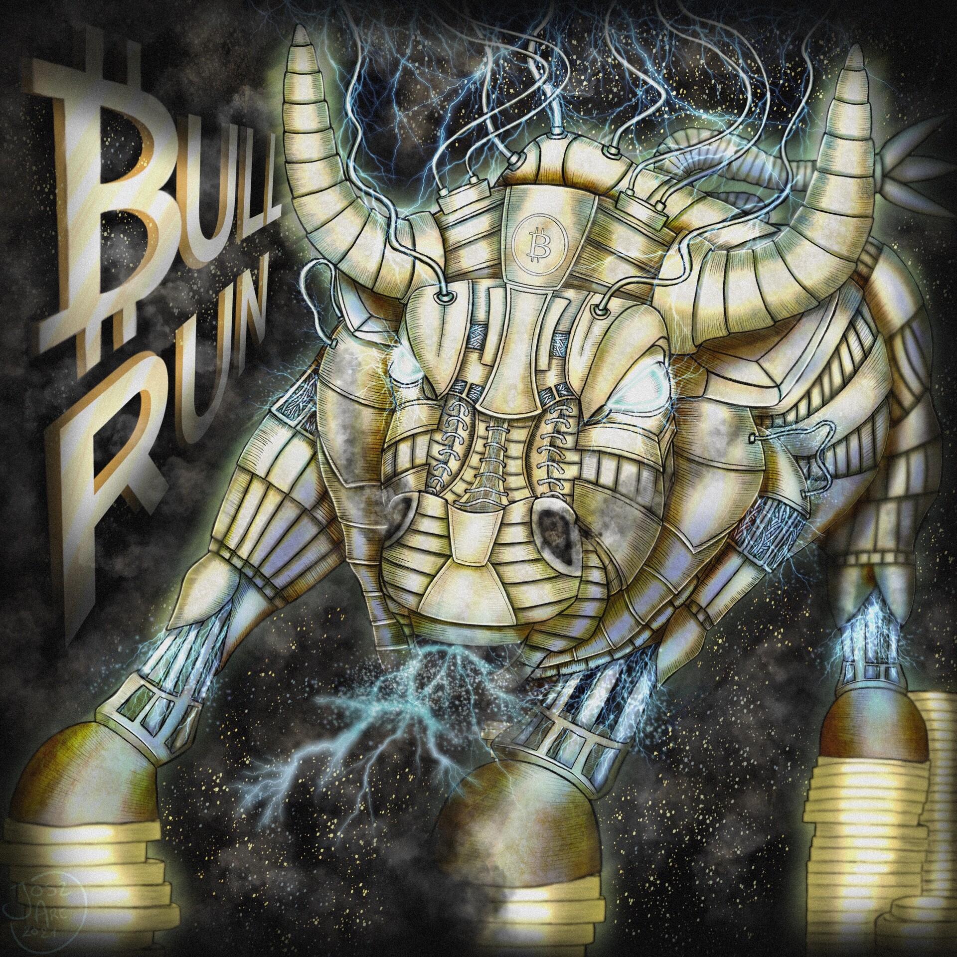 ArtStation - Bull Run