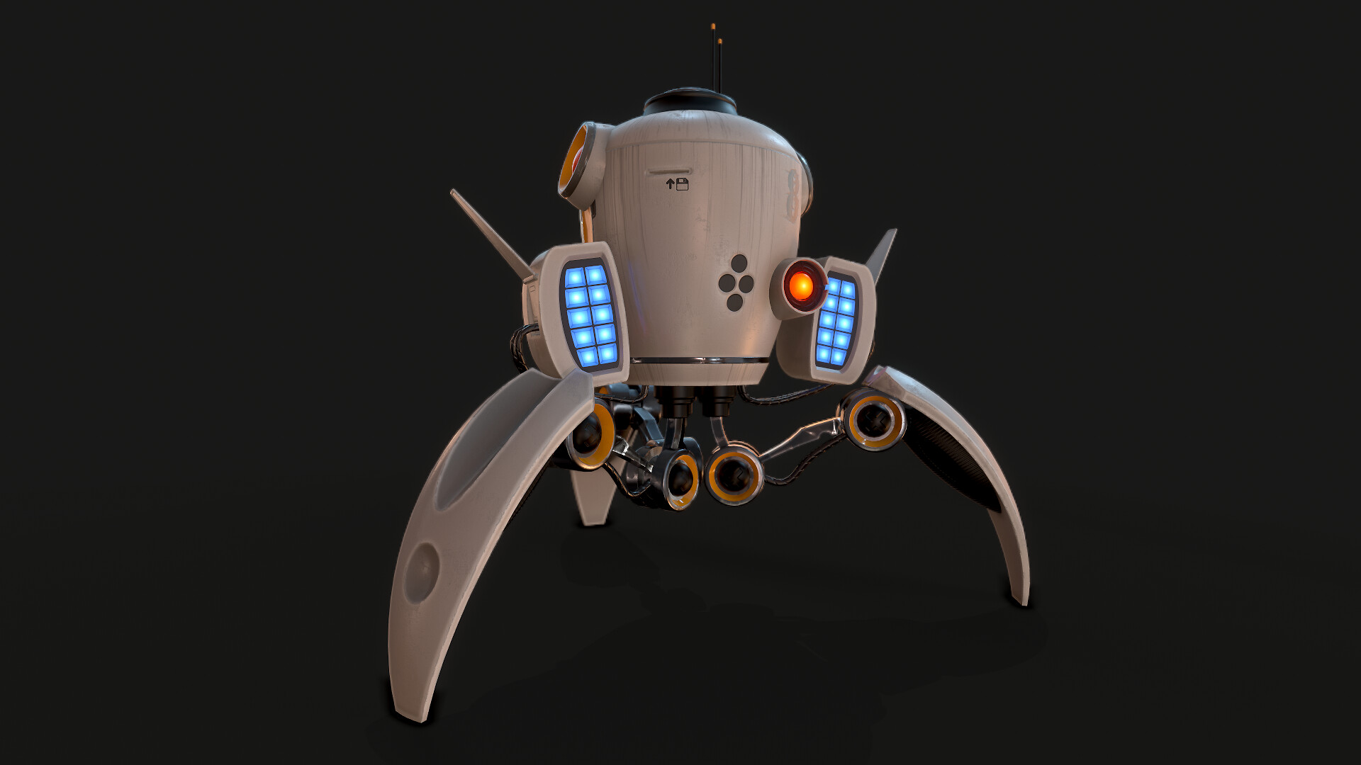 ArtStation - Waffle Bot