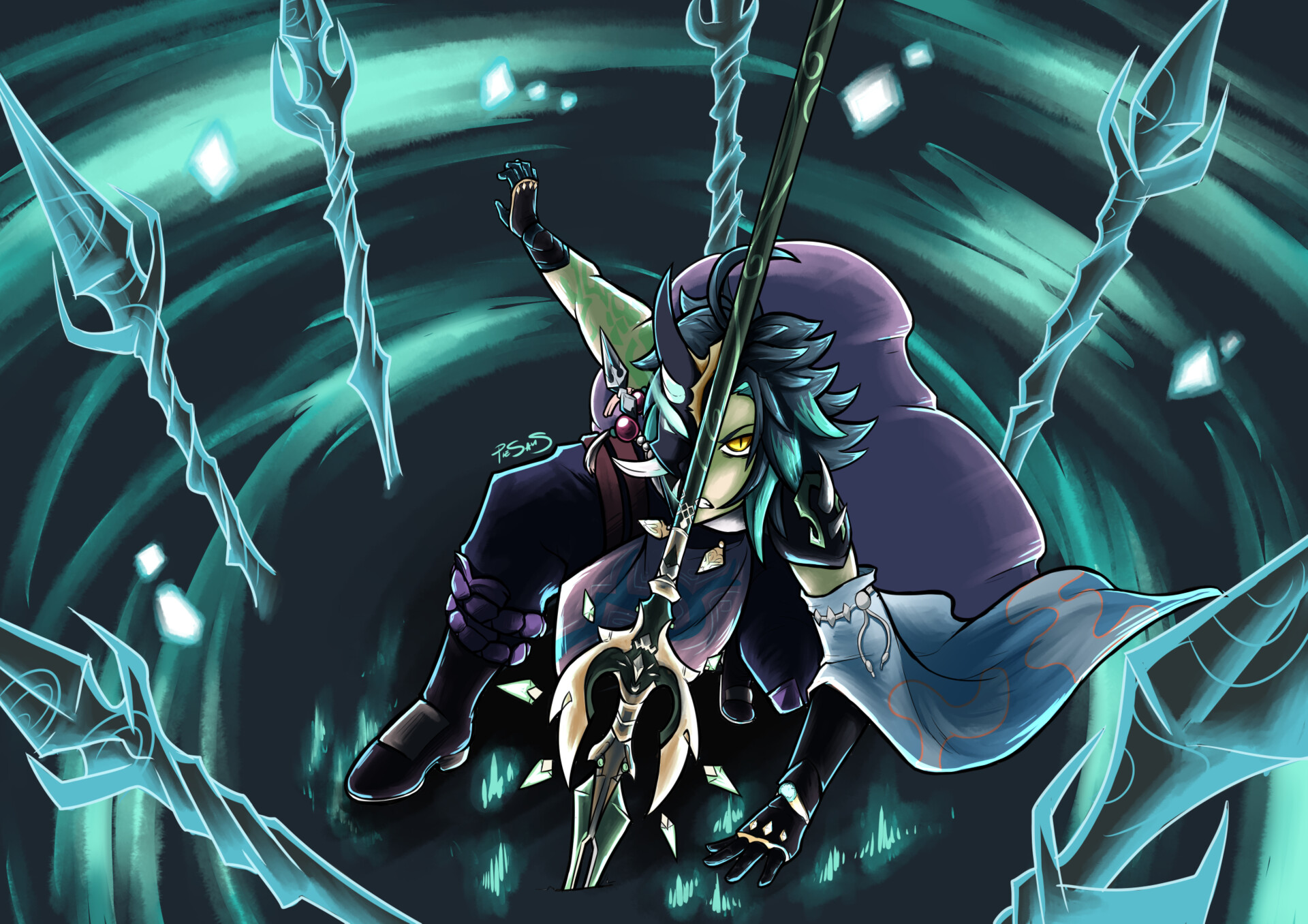 ArtStation - Xiao (Genshin Impact)