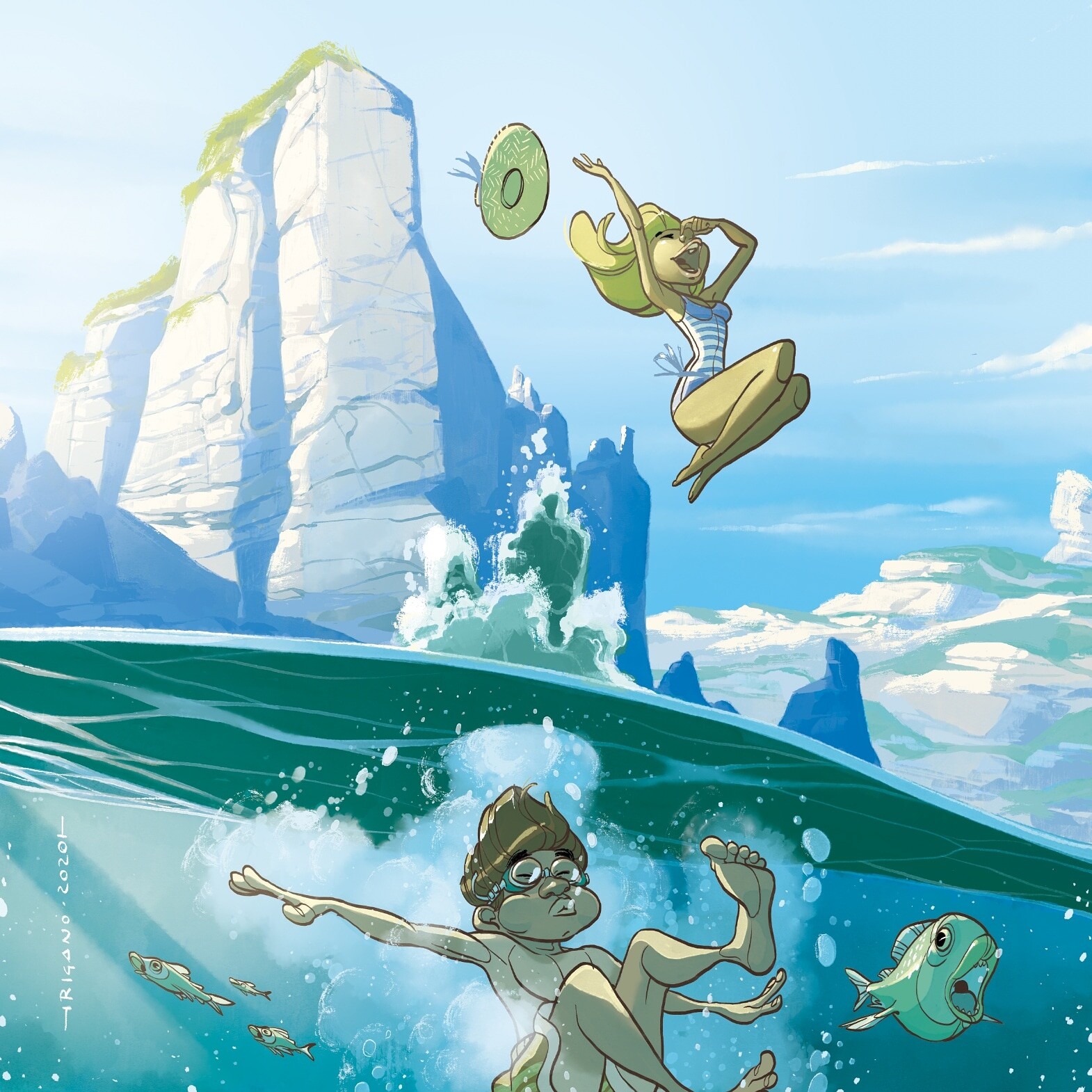 ArtStation - The big splash!