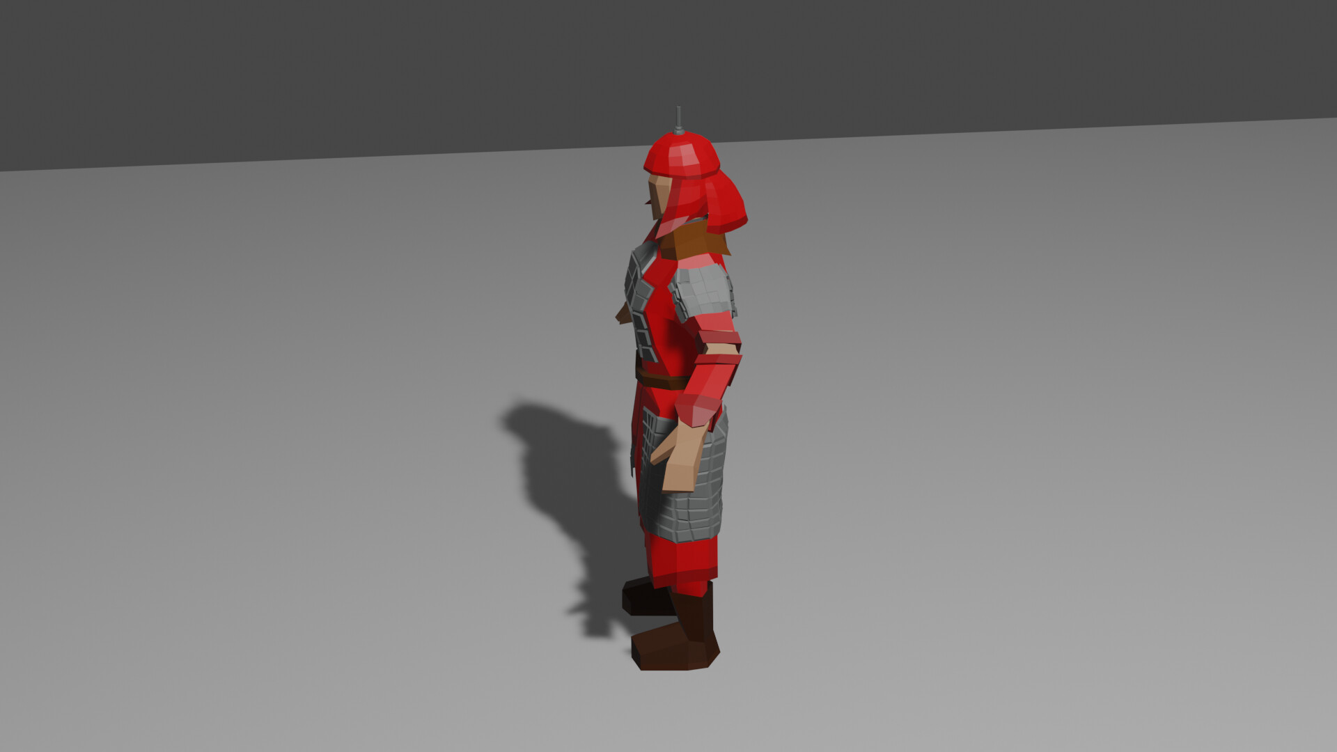 ArtStation - Low Poly Mongol armor