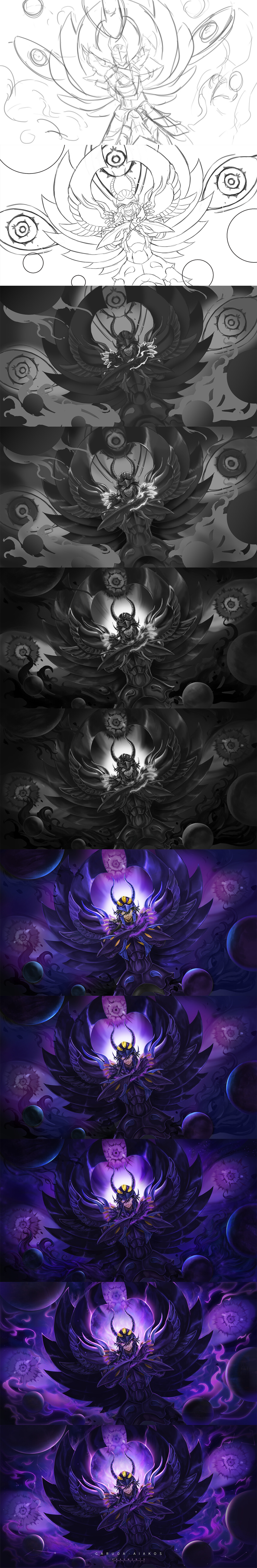 Fragments chen - 天雄星-迦楼罗-艾亚哥斯 Garuda·Aiakos