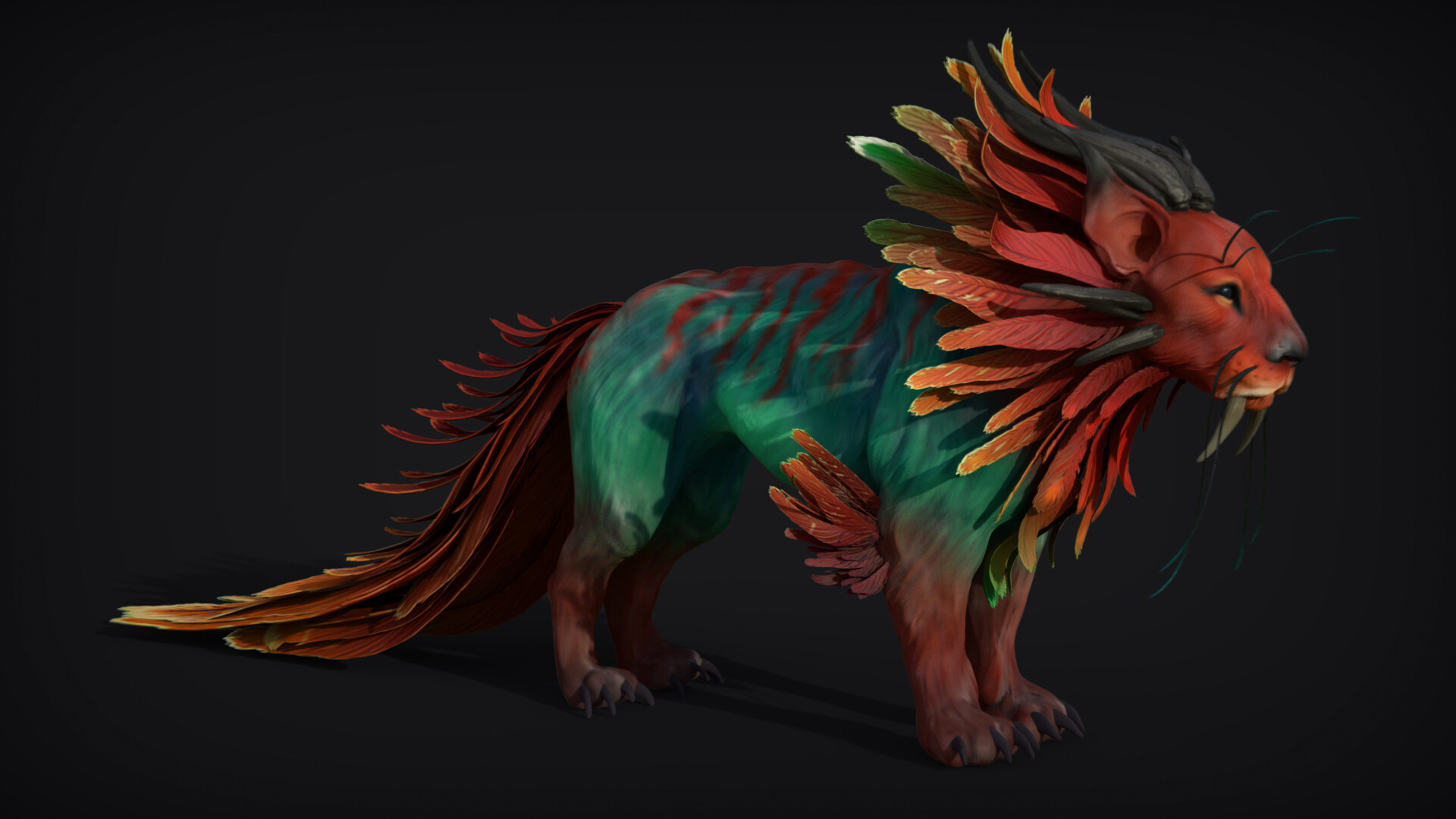 ArtStation - Lion Bird