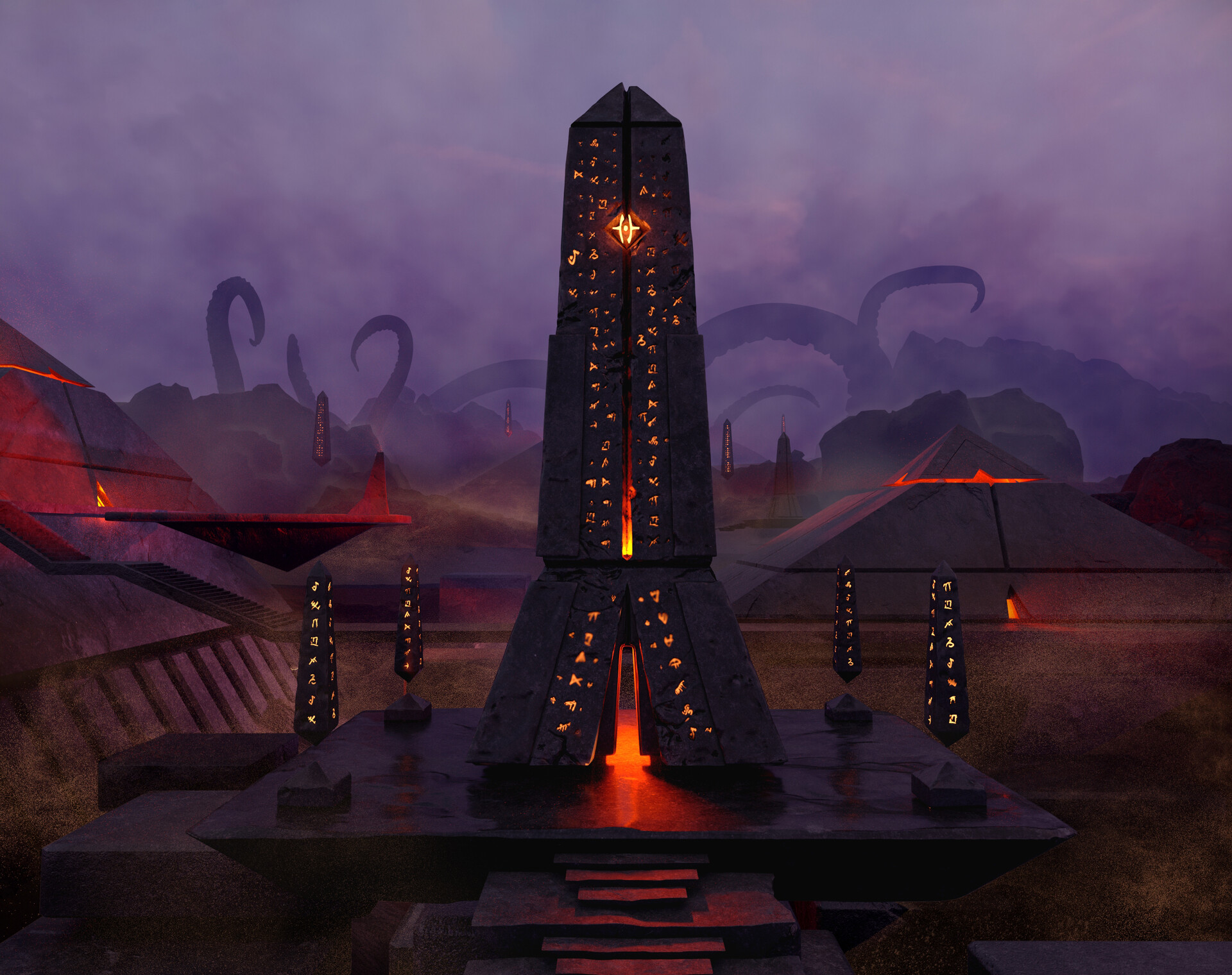 ArtStation - "Occult City"