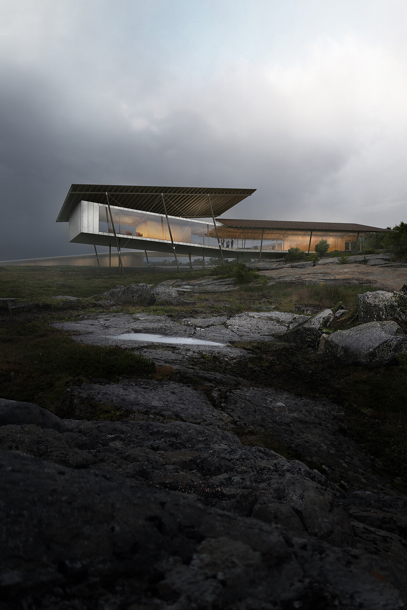 ArtStation - Rock the roof