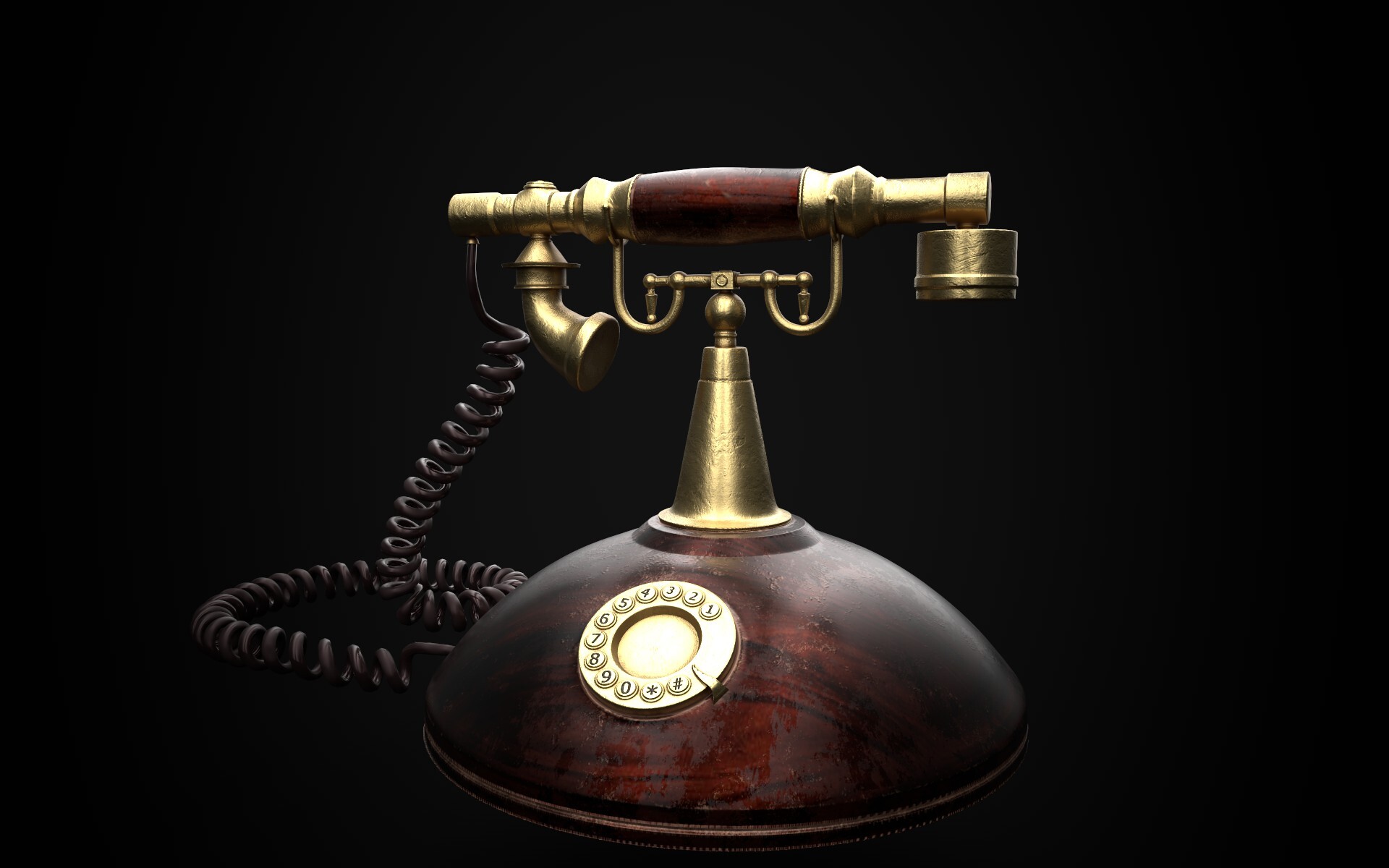 ArtStation - TELEPHONE /3D ASSET