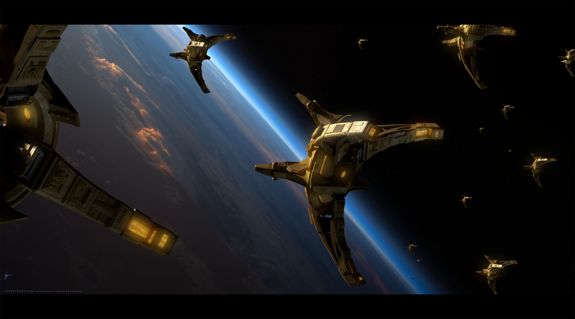 Robert Bonchune - Cardassian Orbital Weapon Platform - Star Trek: Deep ...